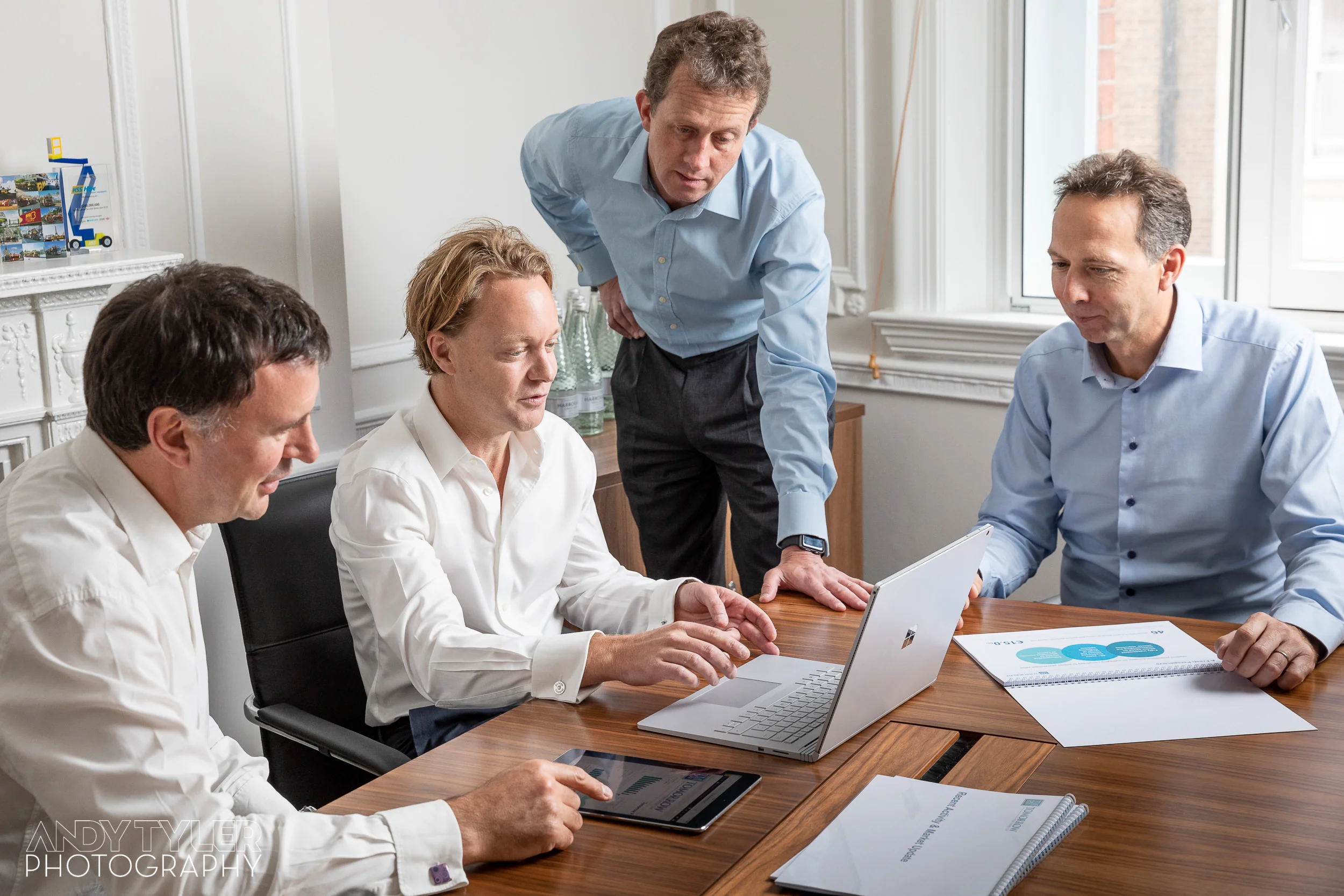 Headshots & Working Photos — Andy Tyler // Corporate Photographer / London