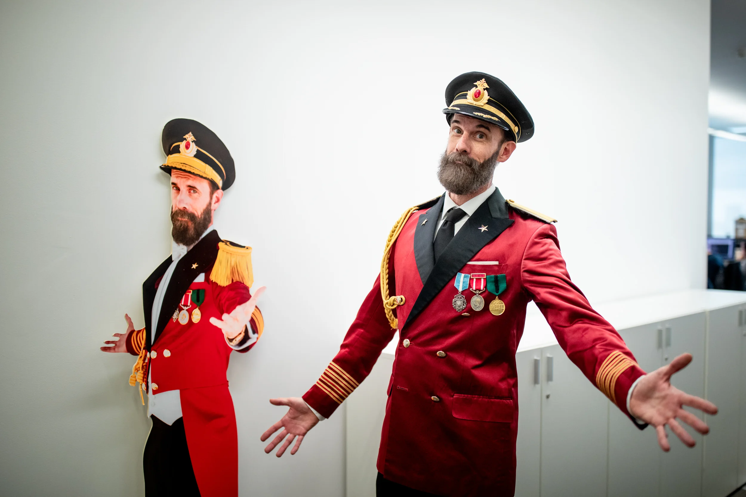 Captain Obvious Costume