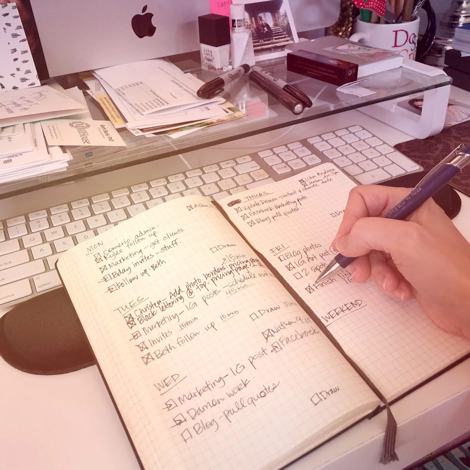 day in the life: How I run a successful business from home — Colleen ...