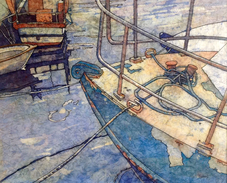 Acrylic Batik — Susan Egbert Studio