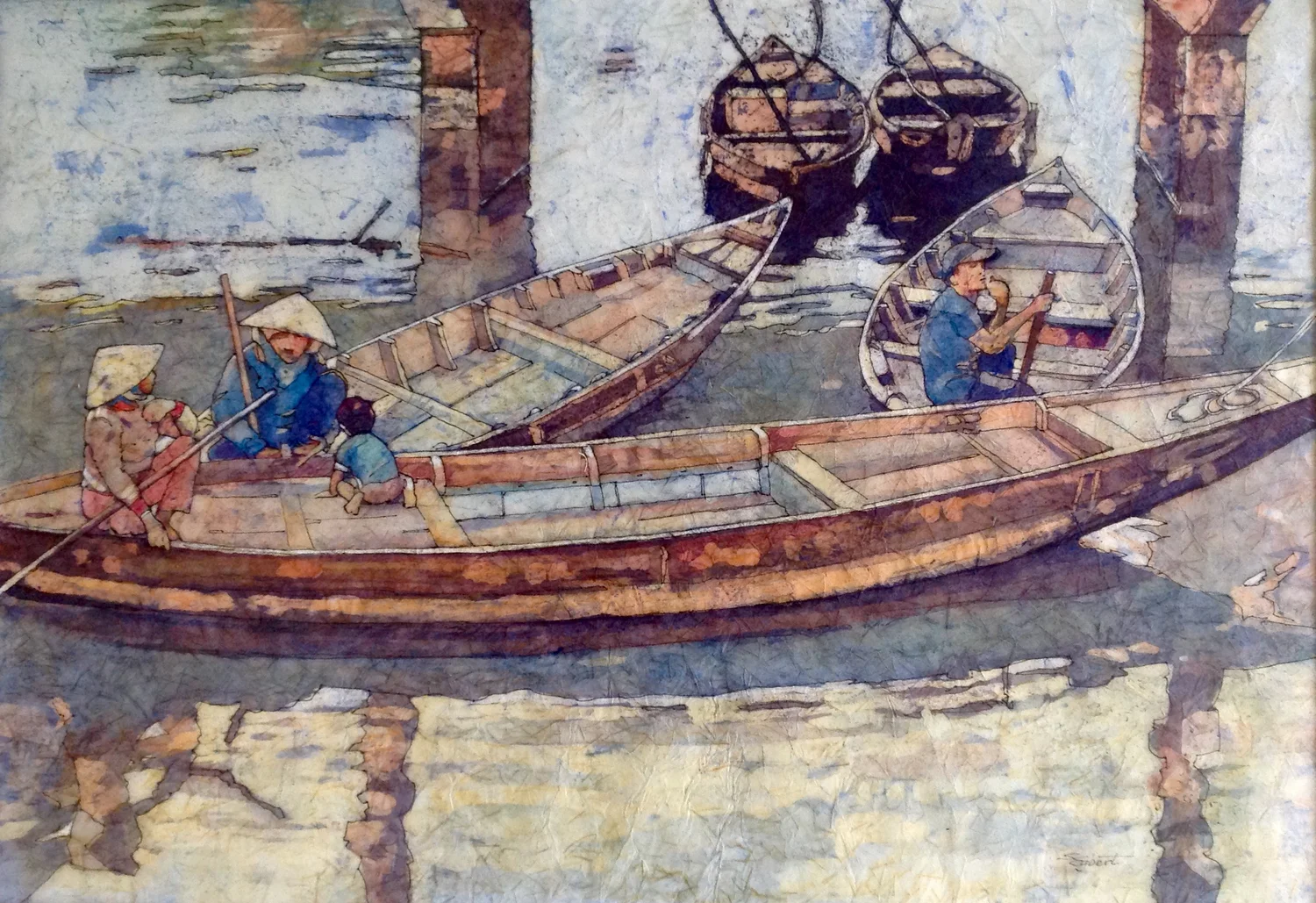 Acrylic Batik — Susan Egbert Studio