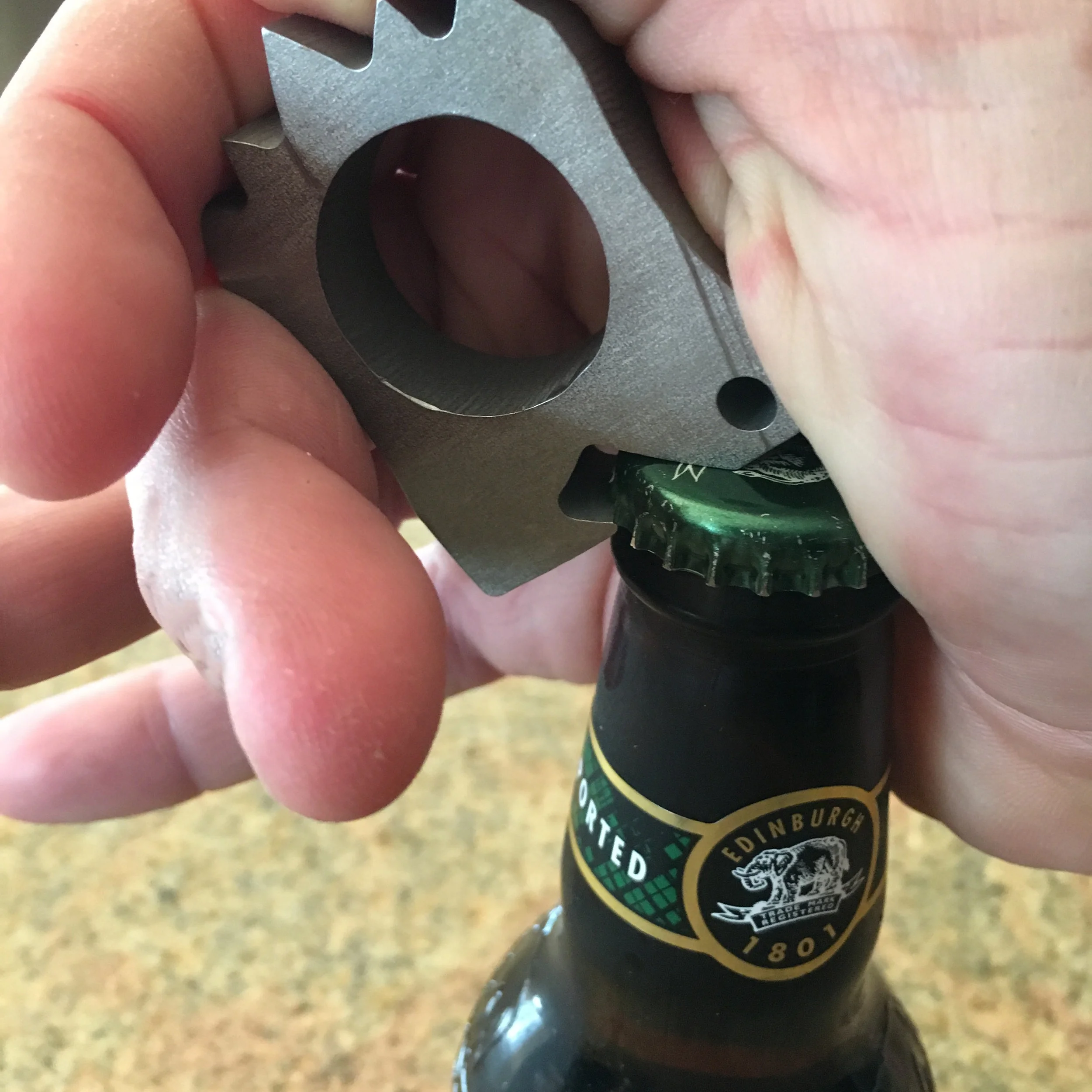 The Crosscut EDC knuck bottle opener - American Made (choose color ...