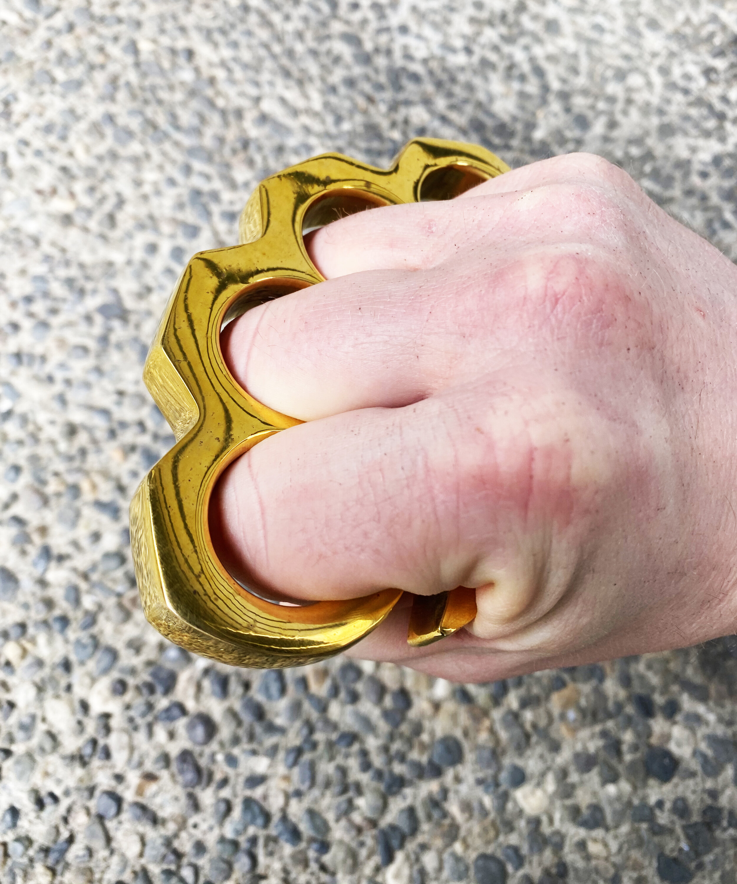 Solid Brass Knuckles Solid Virgin Brass American Made 2 Lb The Mother 1 Lb Or 12 Lb