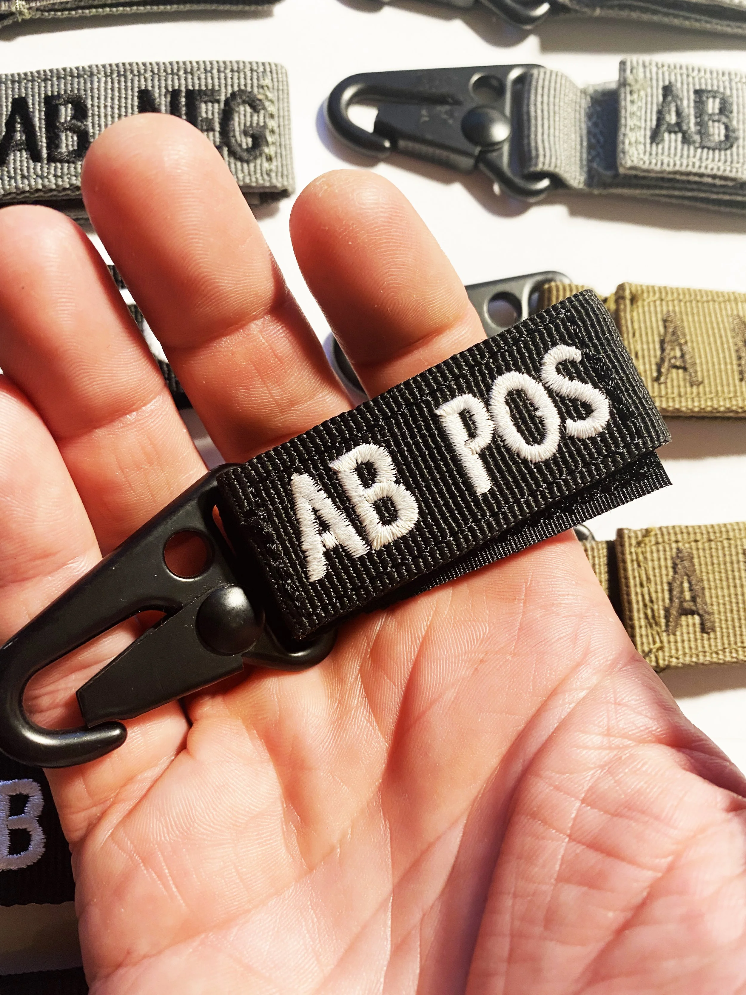 Blood Type Tags (choose) — Empire Tactical USA