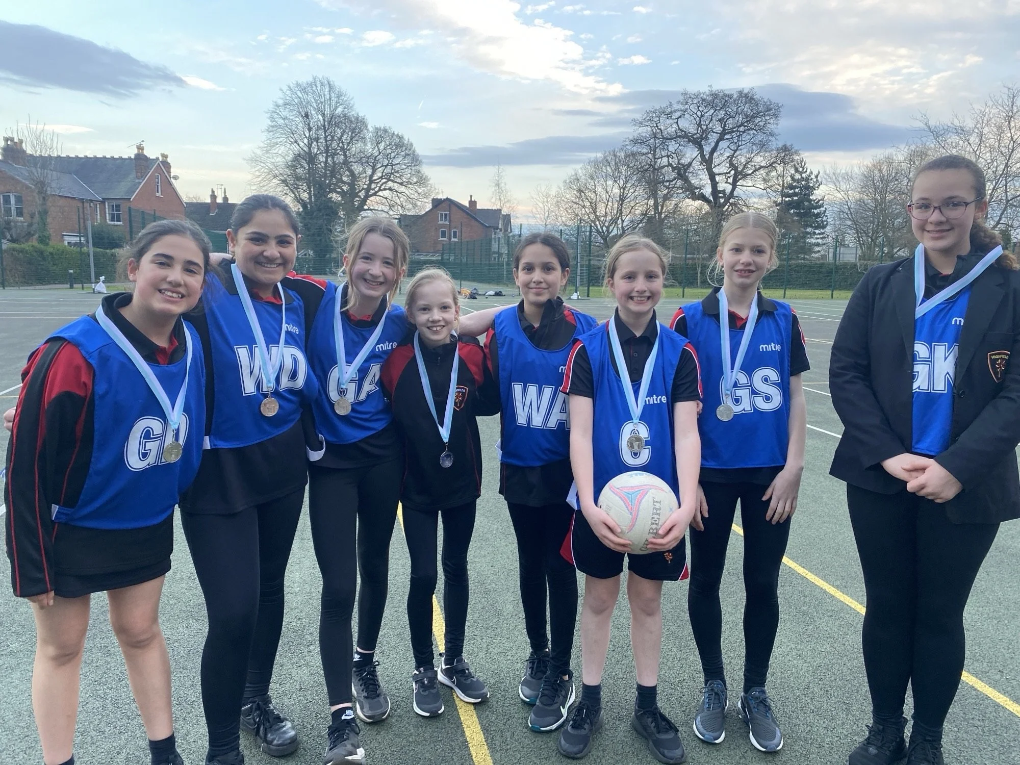 Year 7 Girls Shine in Netball City Tournament, Clinching Silver — Highfelds