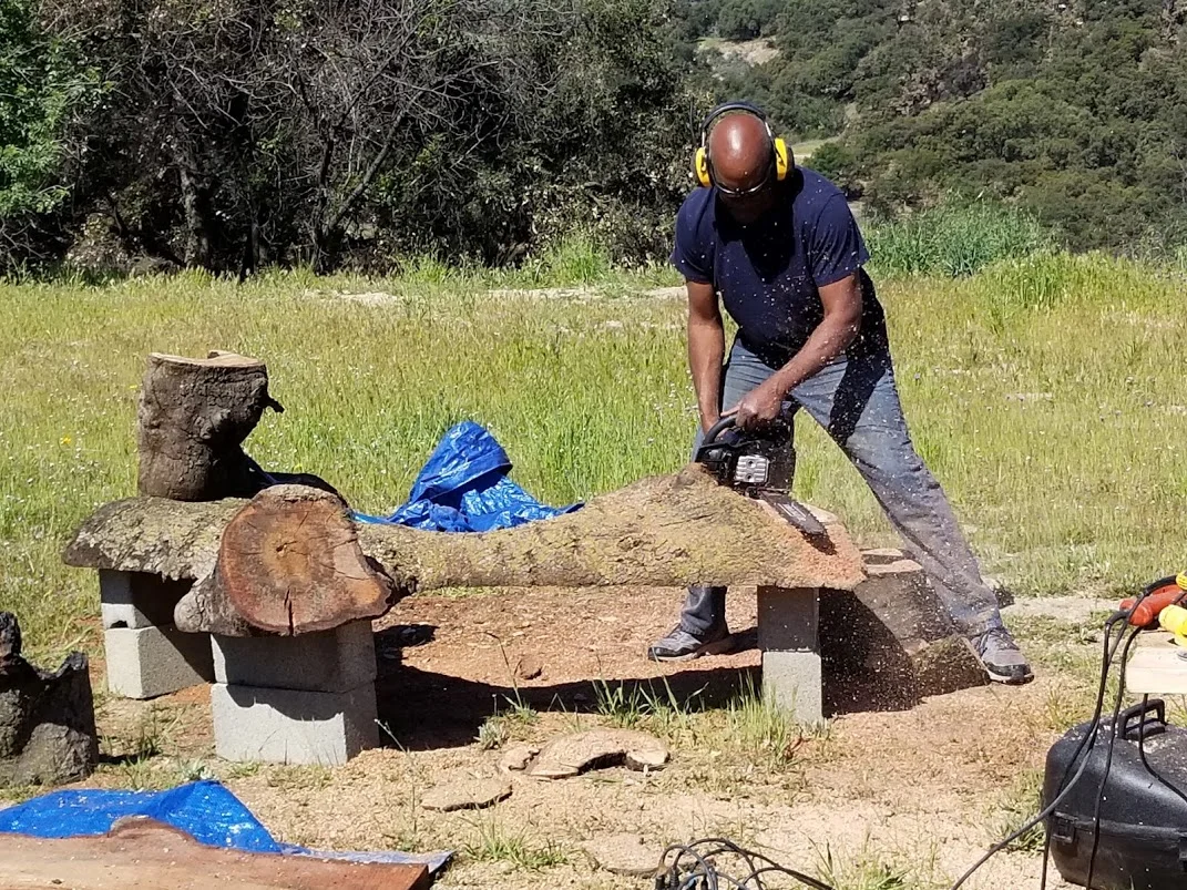 Fire Is a Creative Force - Three Benches from Baba's Tree — Meher Mount