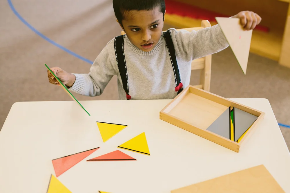 Montessori Basics: Geometry from the Start | Hollis Montessori School, NH