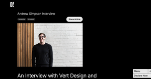 News — Vert Design Studio