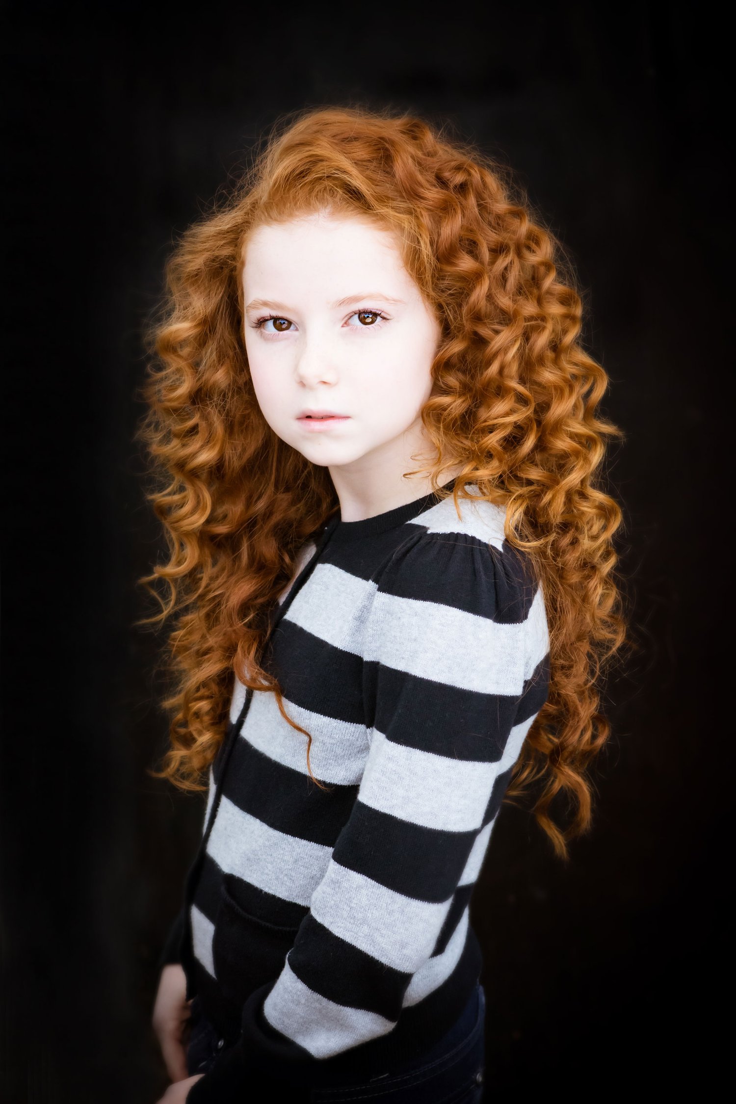Francesca Capaldi Straight Hair
