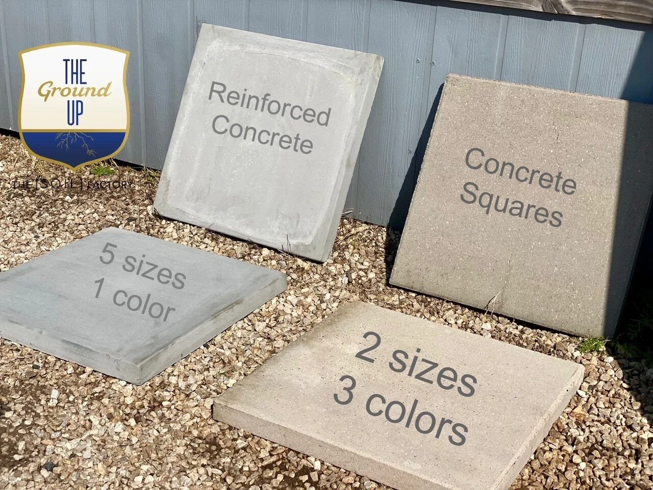 Concrete Patio Squares | Reinforced & Regular