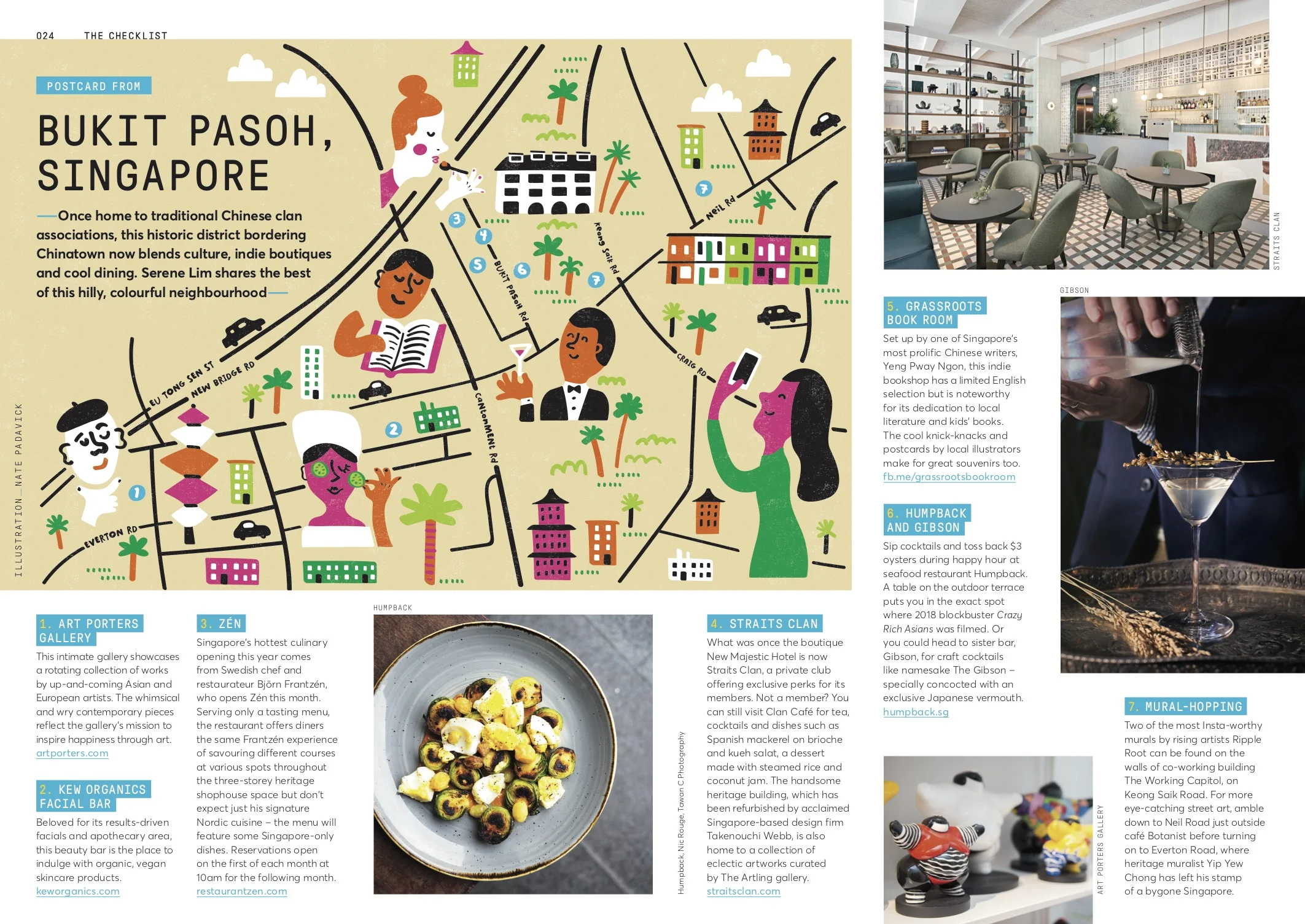 Illustrated Map of Bukit Pasoh, Singapore — Nate Padavick
