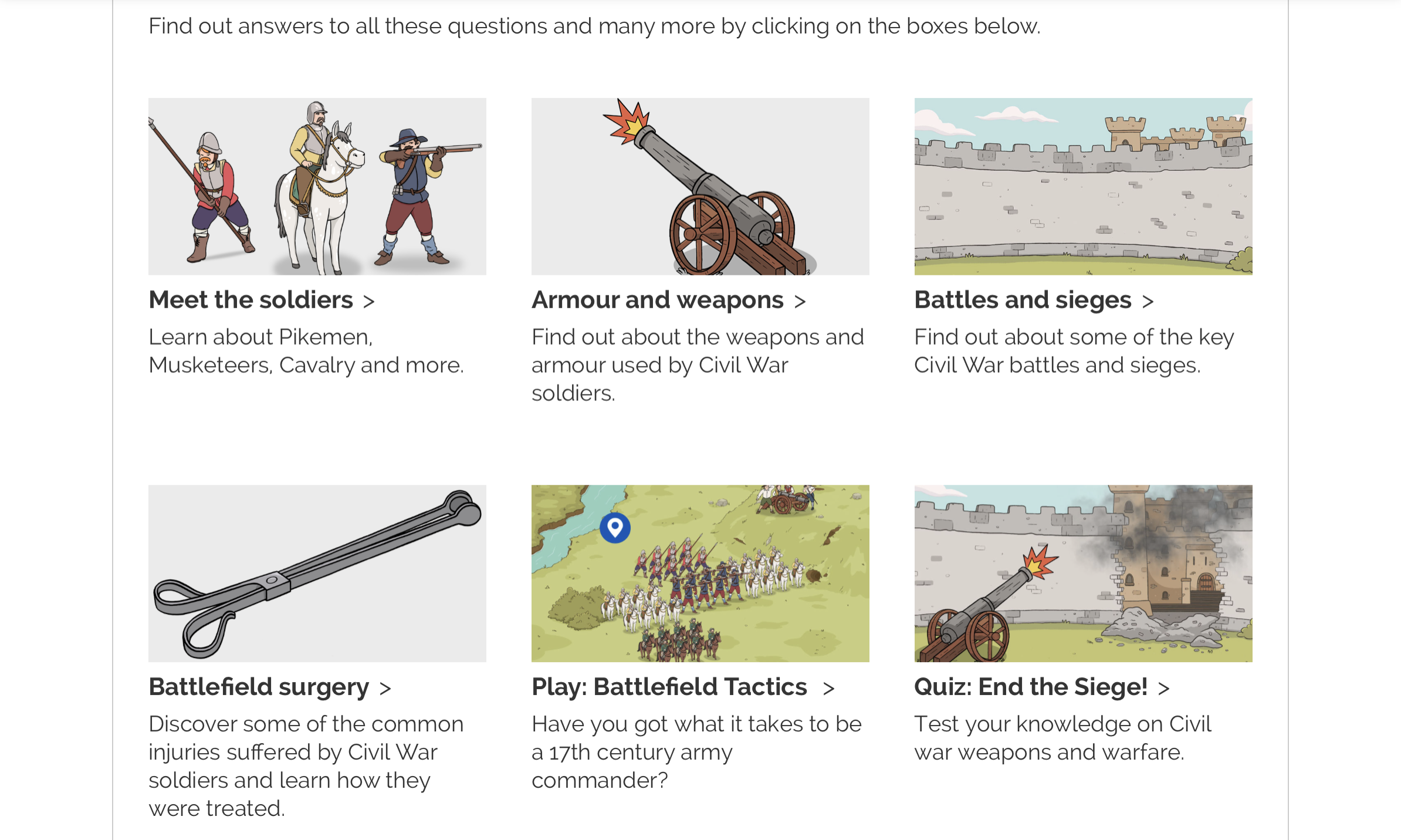 English Civil War Weapons