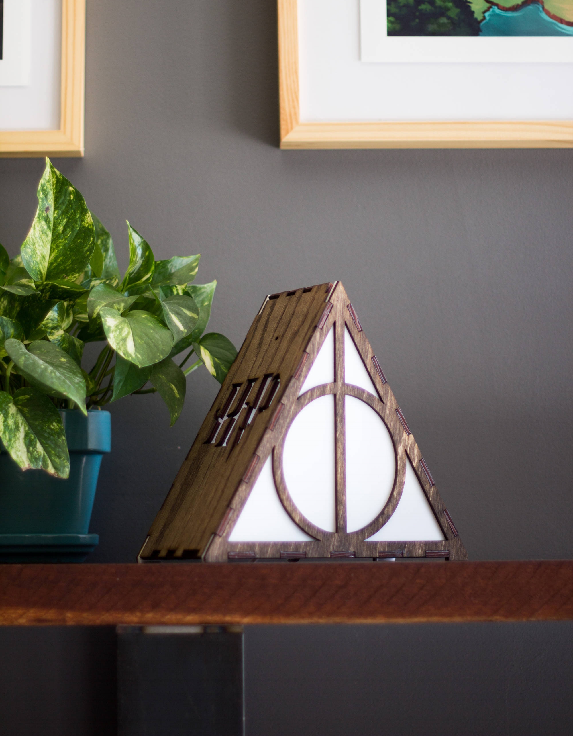 Lighting Wall Lighting Fixtures Harry Potter Deathly Hallows Lamp