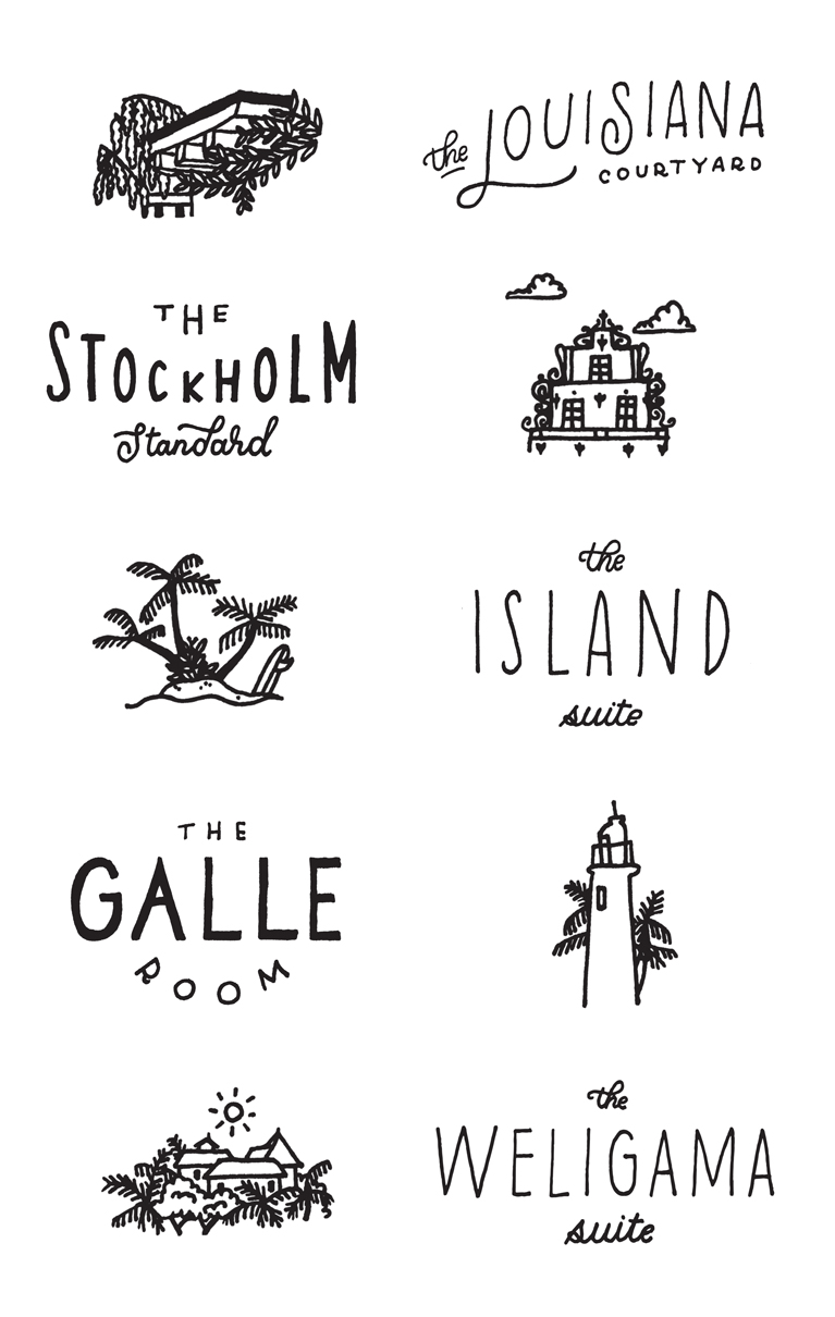 ceylon sliders — Liz Tregaskis Illustration & Lettering