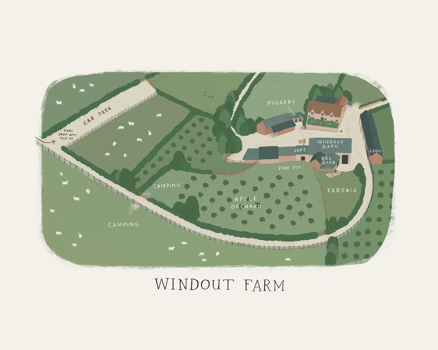 Windout Farm — Liz Tregaskis Illustration & Design