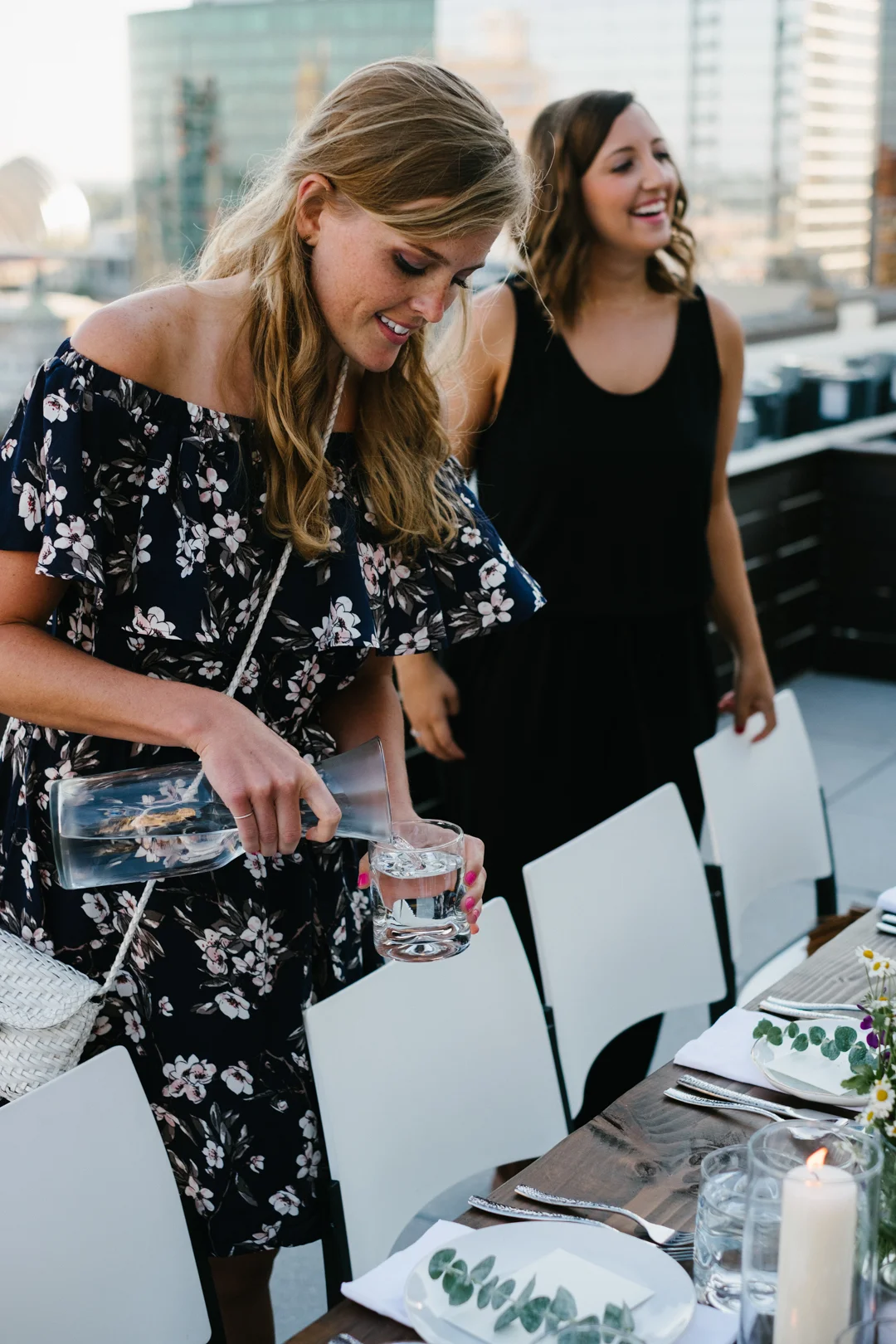 Summer Rooftop Dinner Downtown Kansas City Ali Happer Photography summer-rooftop-dinner-downtown-kansas-city-ali-happer-photography