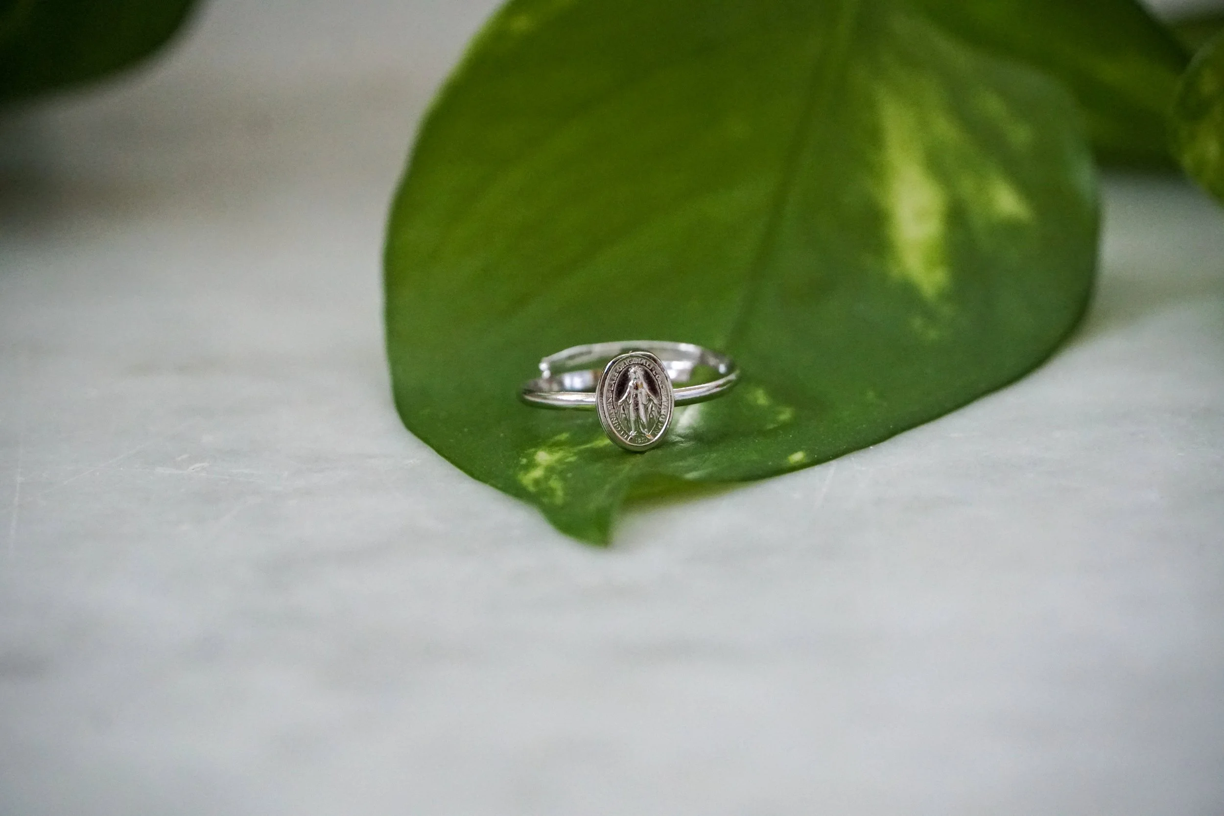 Marian Consecration Adjustable Ring — theYoungCatholicWoman