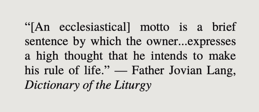 Finding Your Spiritual Motto — theYoungCatholicWoman