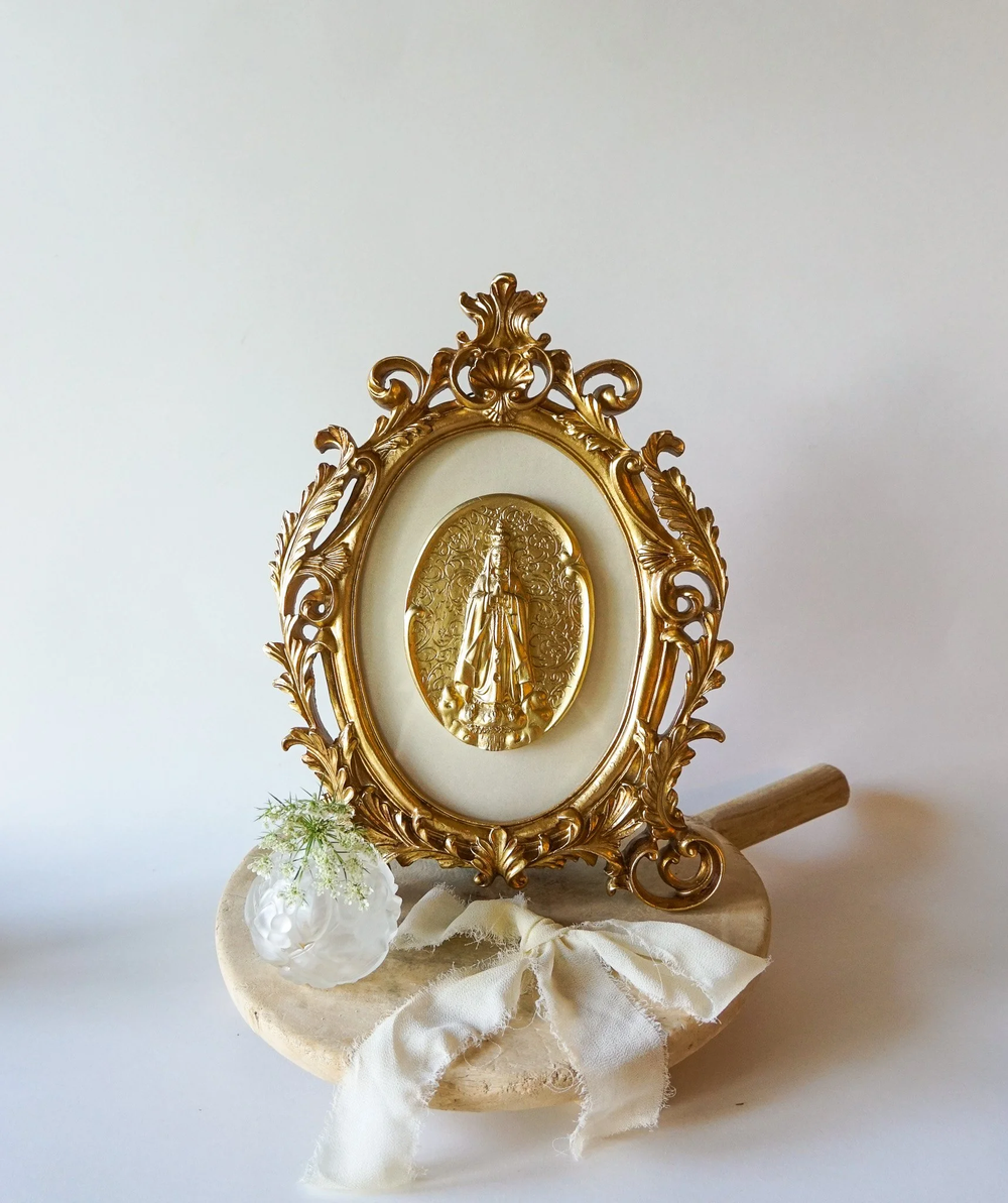 Crucified Jesus Folk Art Mini Catholic Print — theYoungCatholicWoman
