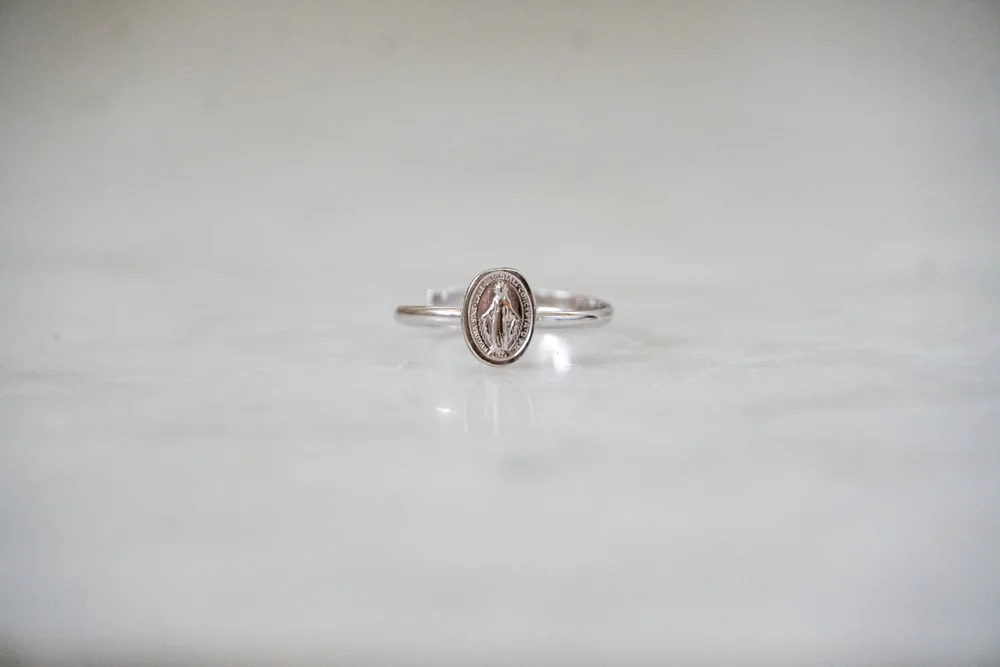 Marian Consecration Adjustable Ring — theYoungCatholicWoman