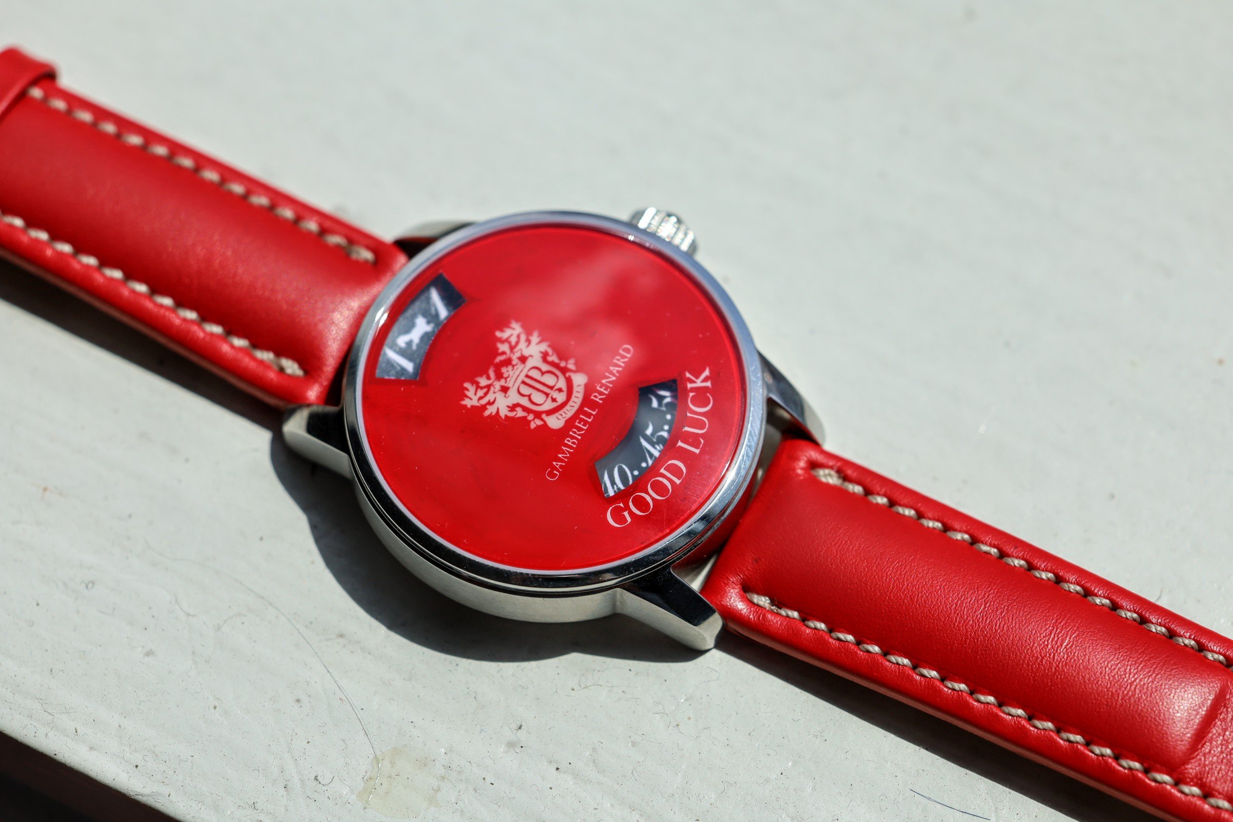 Gambrell Renard Good Luck Red Watch — Gambrell Rénard