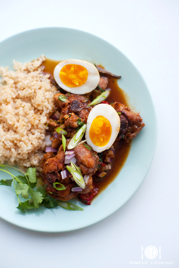 BRAISED KABOCHA SQUASH AND CHICKEN — 1-2 Simple Cooking