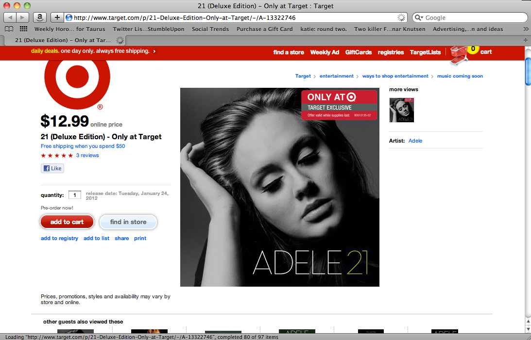 Adele 21 Deluxe Edition
