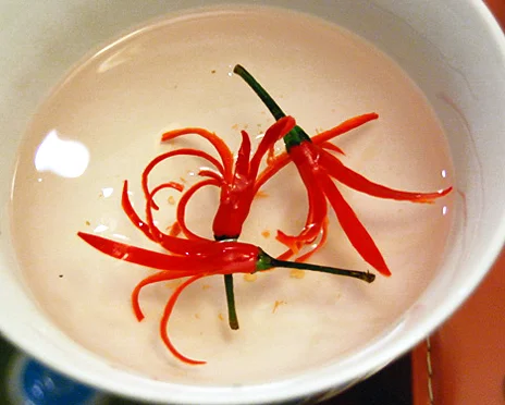 How to Make Chili Flower Garnishes — Cinnamon Society
