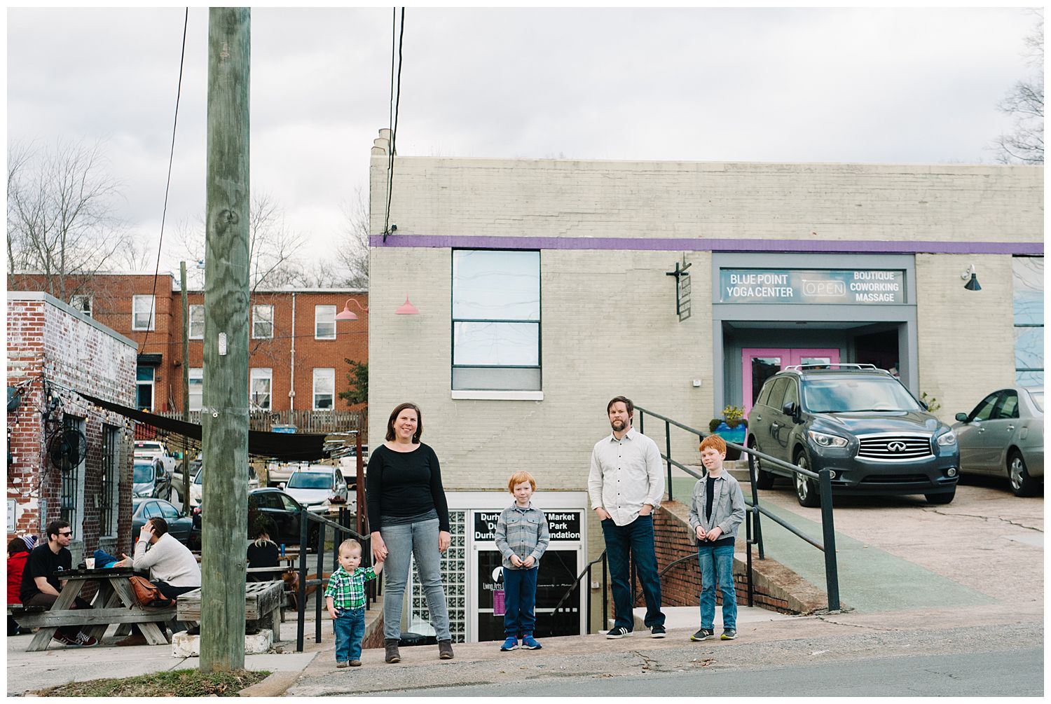 Downtown Fun with the S Family: A Durham, NC Mini Session — Anna Carson ...