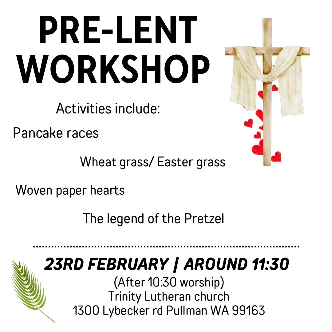 FEBRUARY 23rd Pancake Sunday and Pre-Lent Intergenerational! Great fun ...