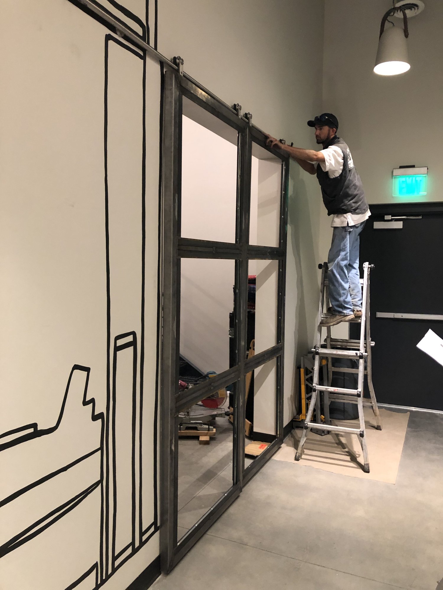 Step by step construction of a professional recording studio. — June ...