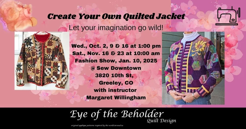 Create your own Quilted Sweatshirt Jacket: 1/5 — Eye of the Beholder