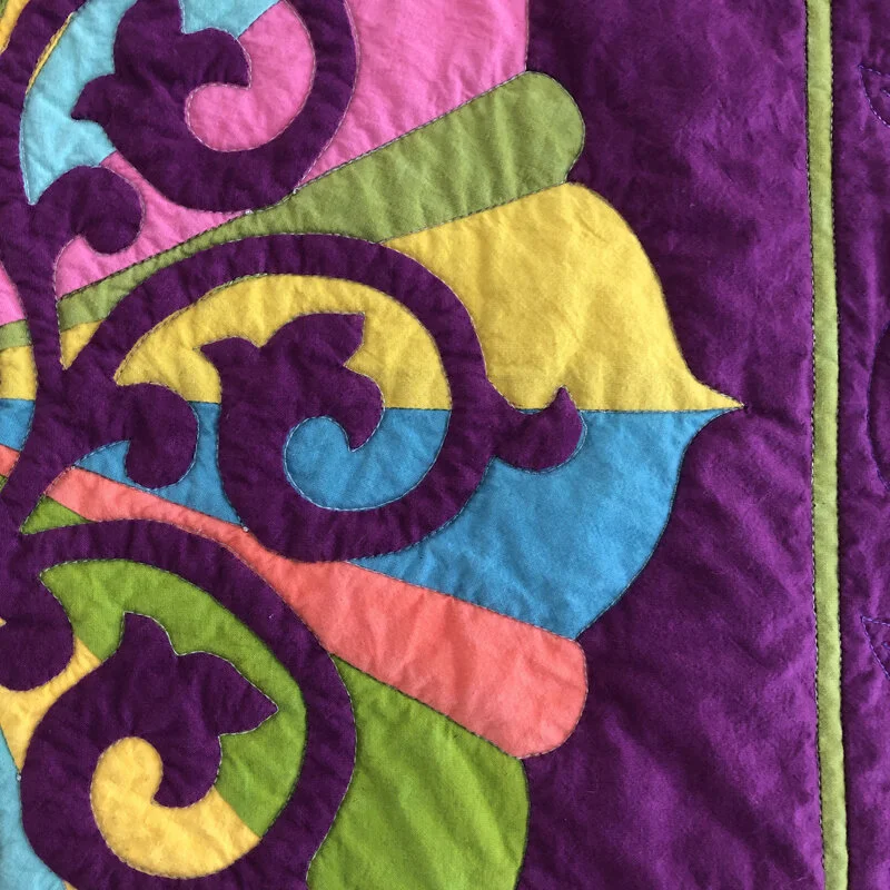 Whirlwind: Piecing the Background Fabric — Eye of the Beholder