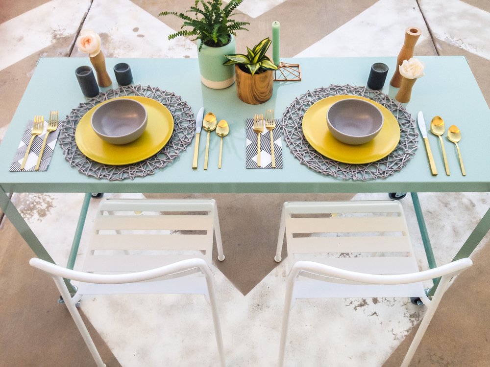 table for two — Reality and Retrospect