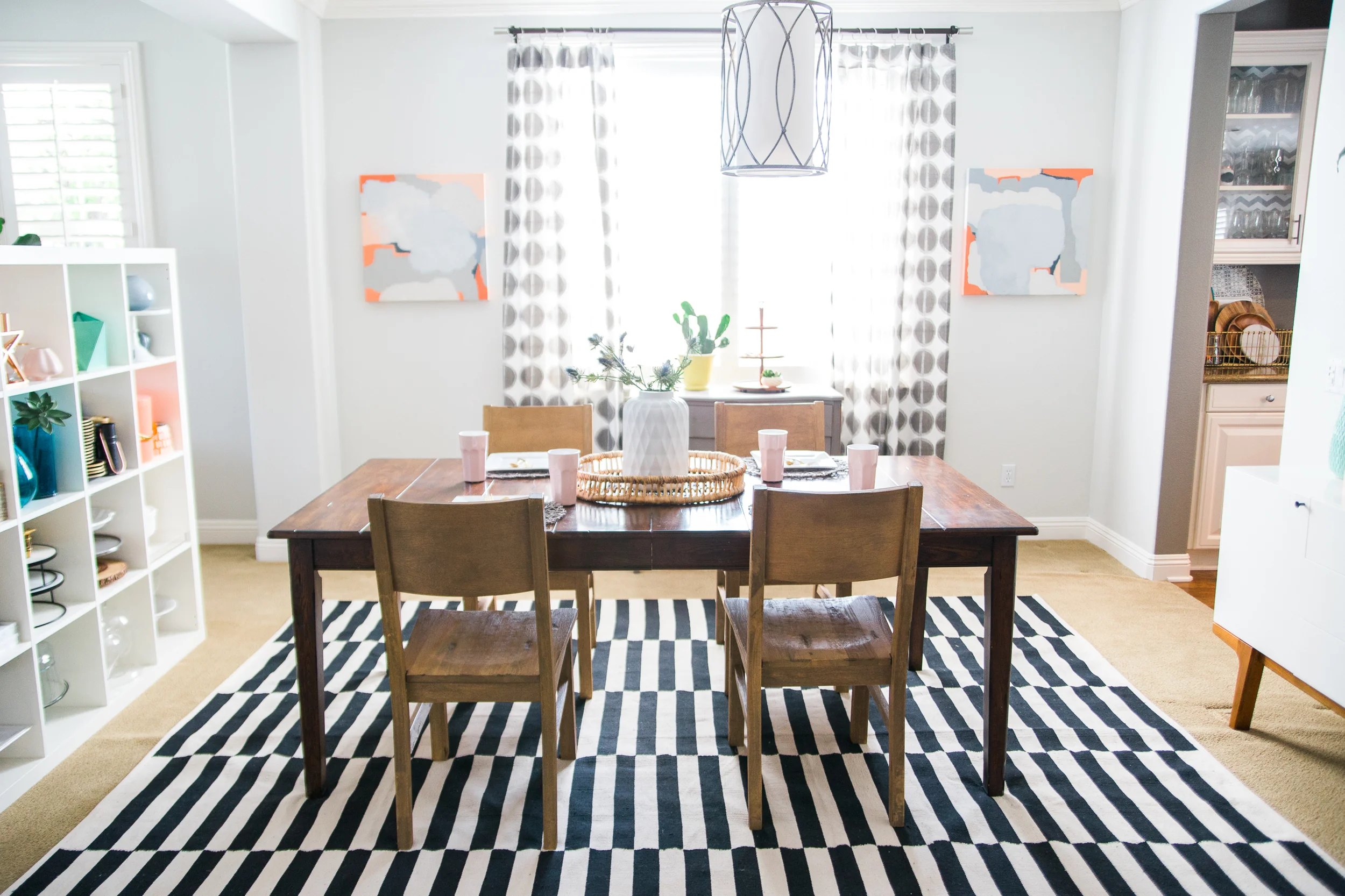 bobette's dining + living room makeover — Reality and Retrospect