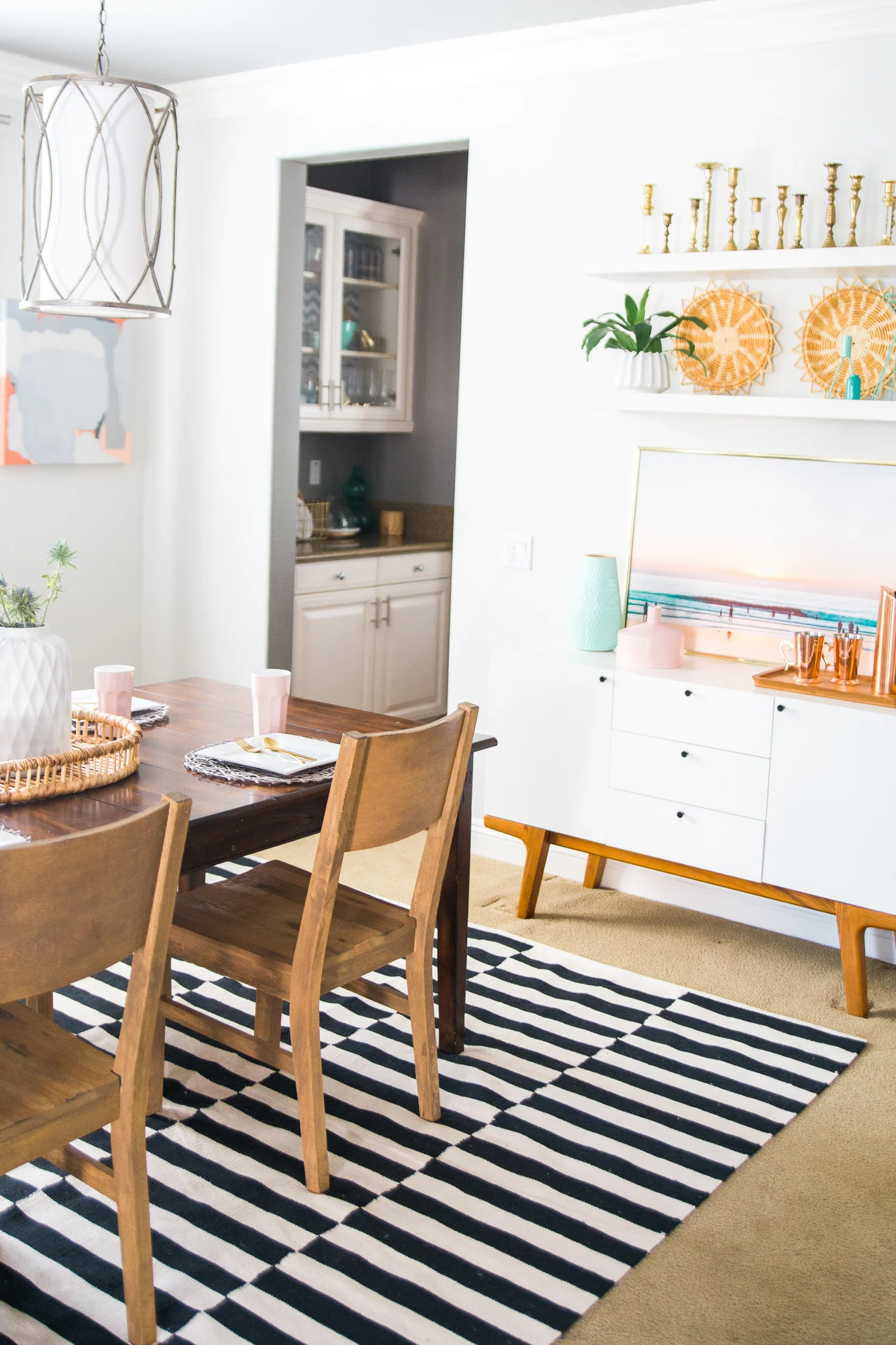 bobette's dining + living room makeover — Reality and Retrospect