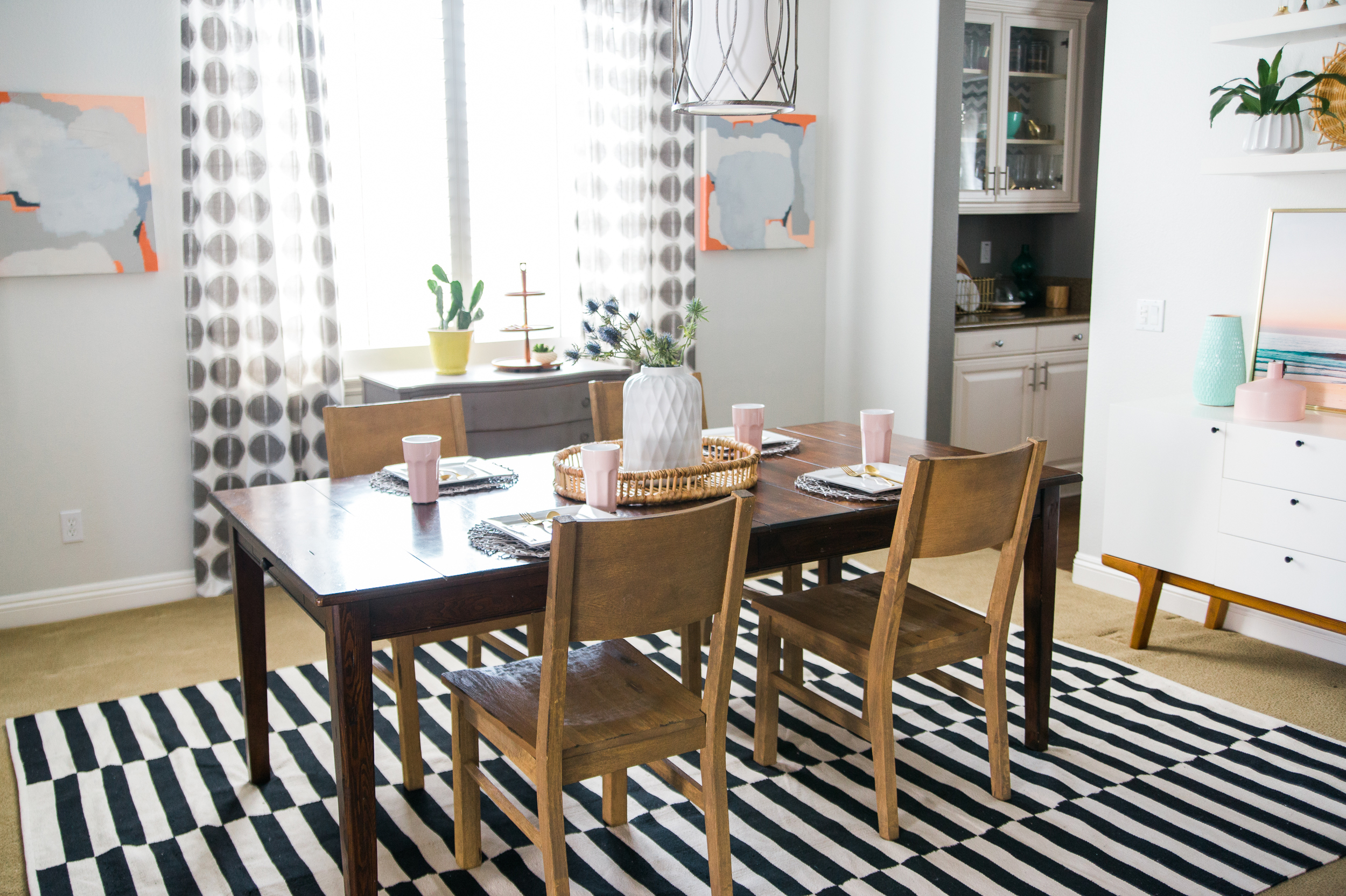 bobette's dining + living room makeover — Reality and Retrospect