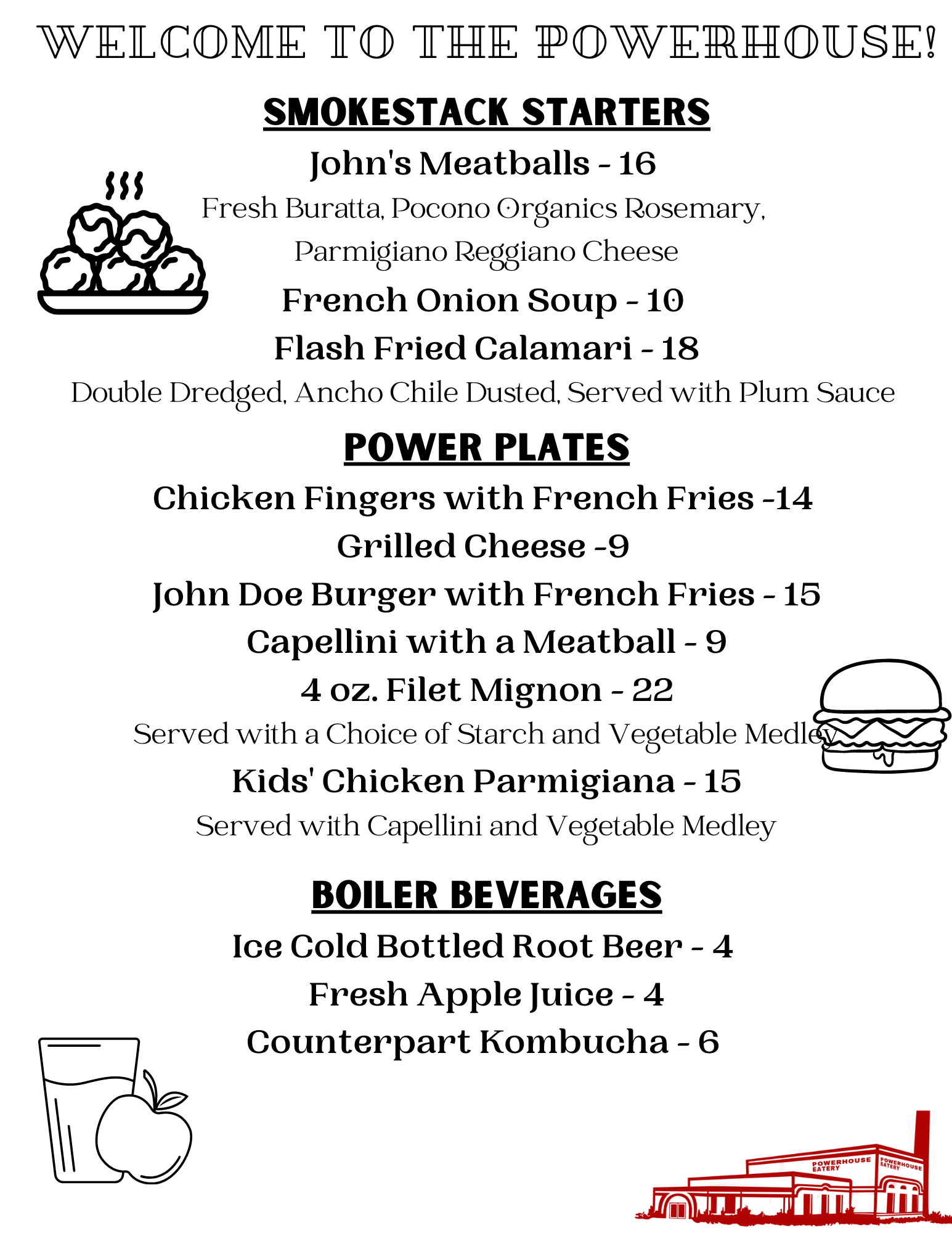 Children's — Powerhouse Eatery