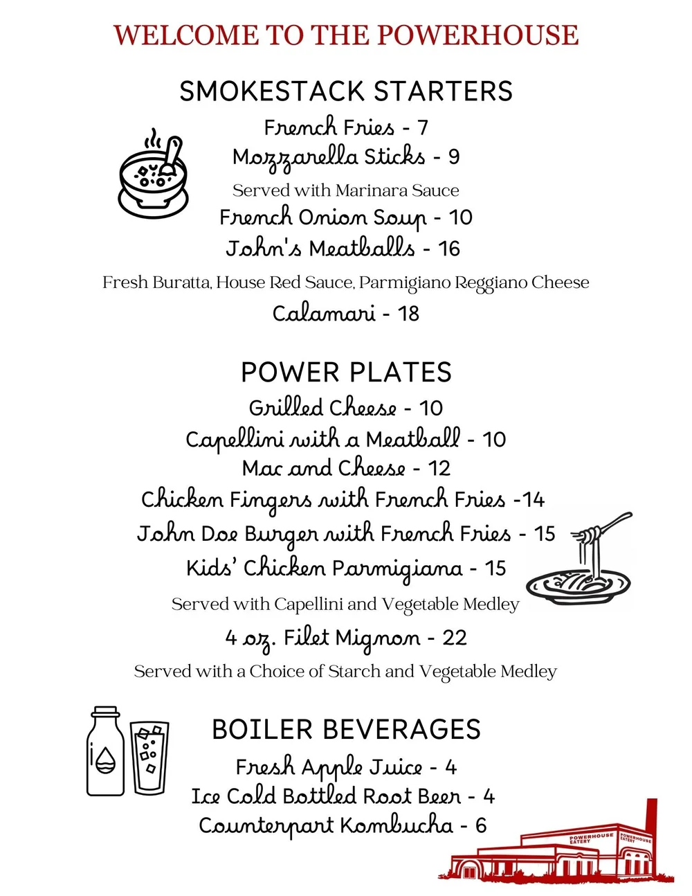 Children's — Powerhouse Eatery