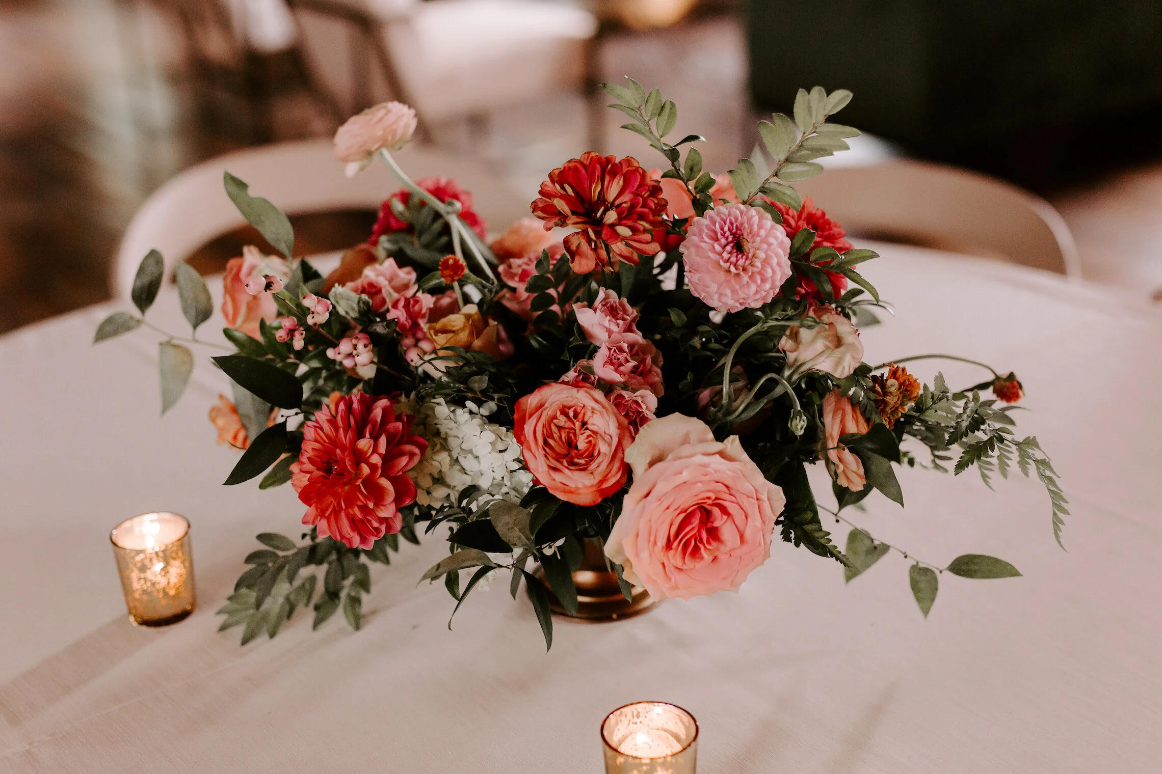 Meredith + Sean: Bright and Colorful Summer Florals at the Cordelle ...