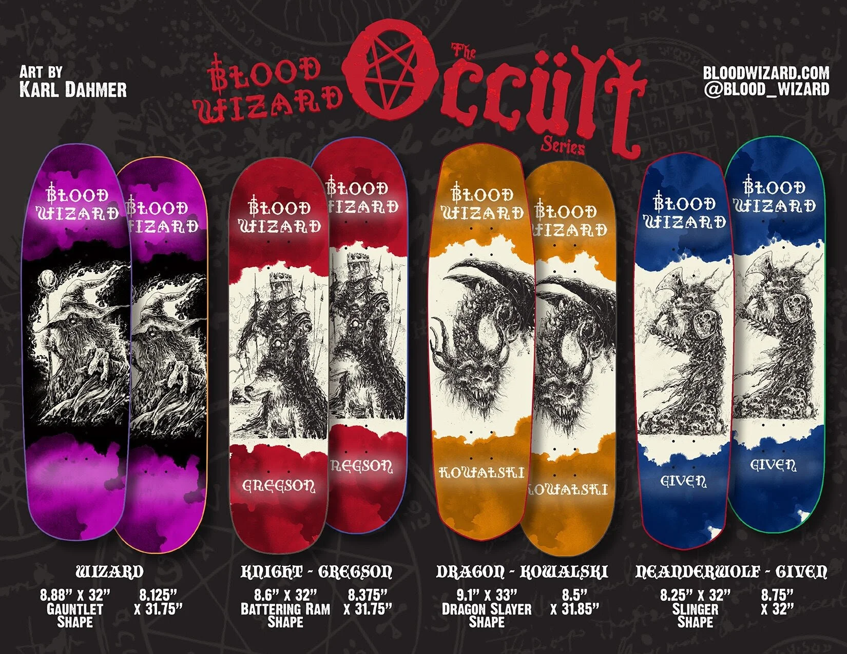 Heavy Blood Flow From Blood Wizard Skateboards — Platform Distribution