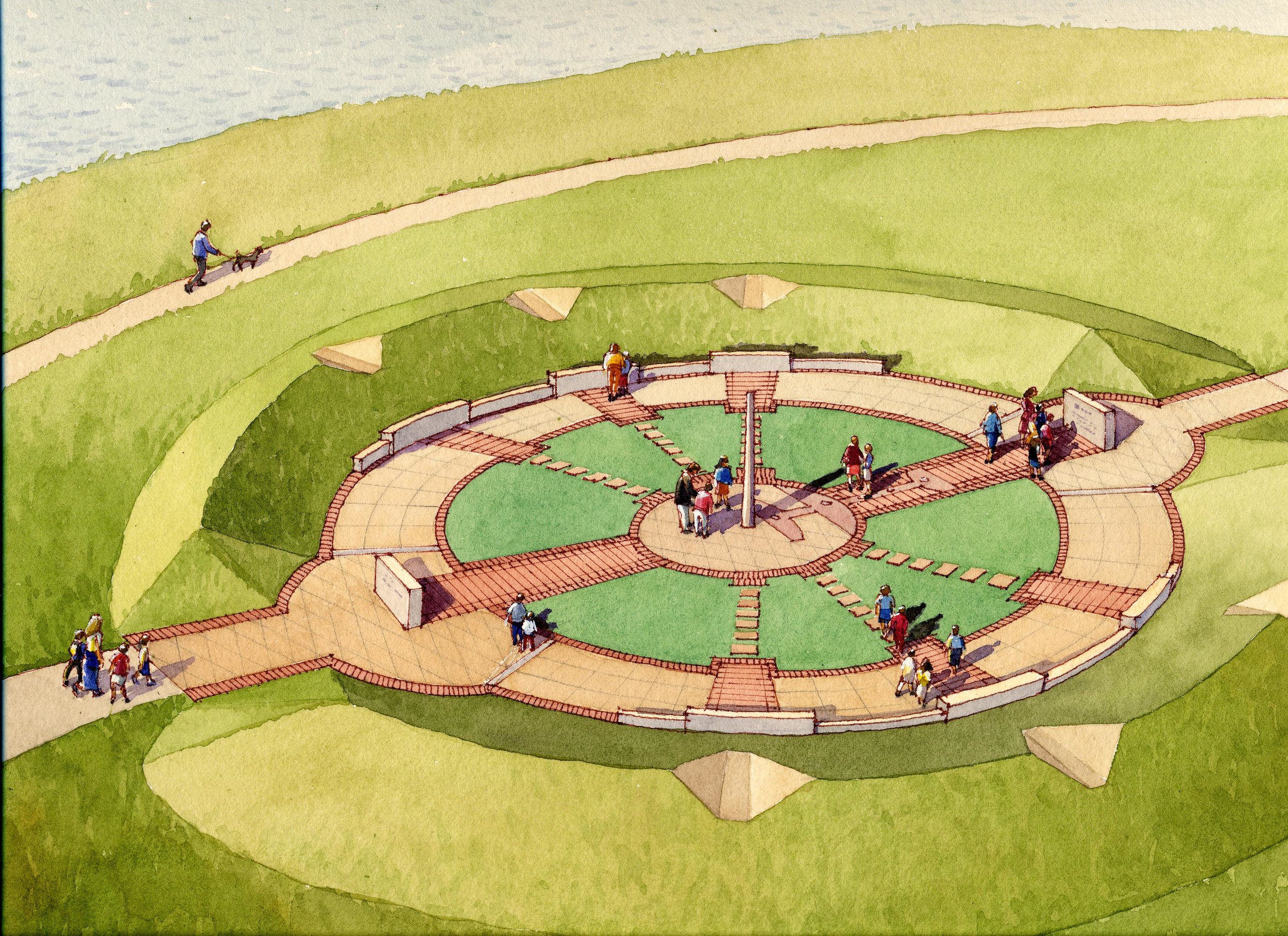 Cesar Chavez Solar Calendar Memorial — BAY TREE DESIGN