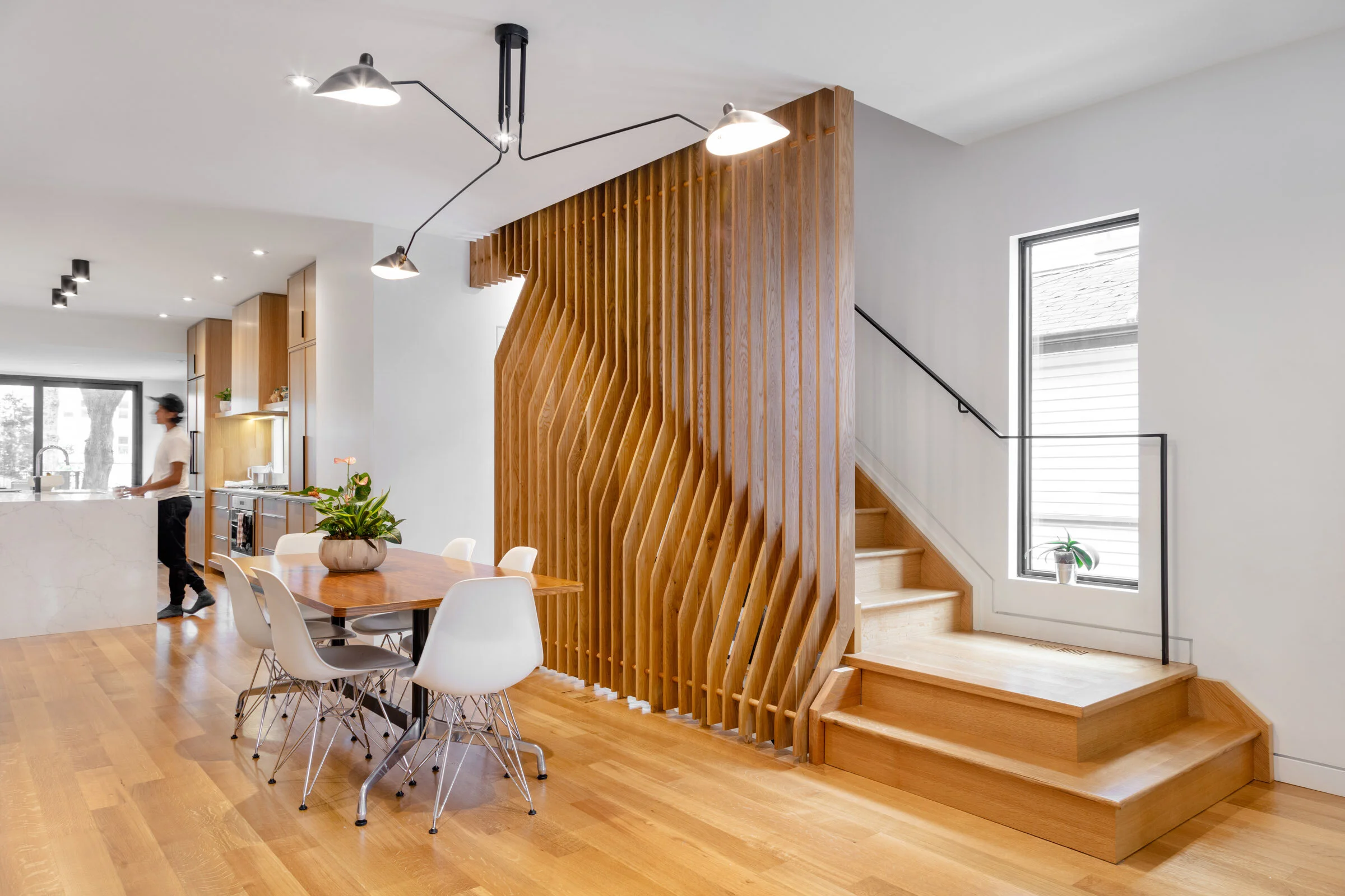Oak Slat Wall — Studio Markanda