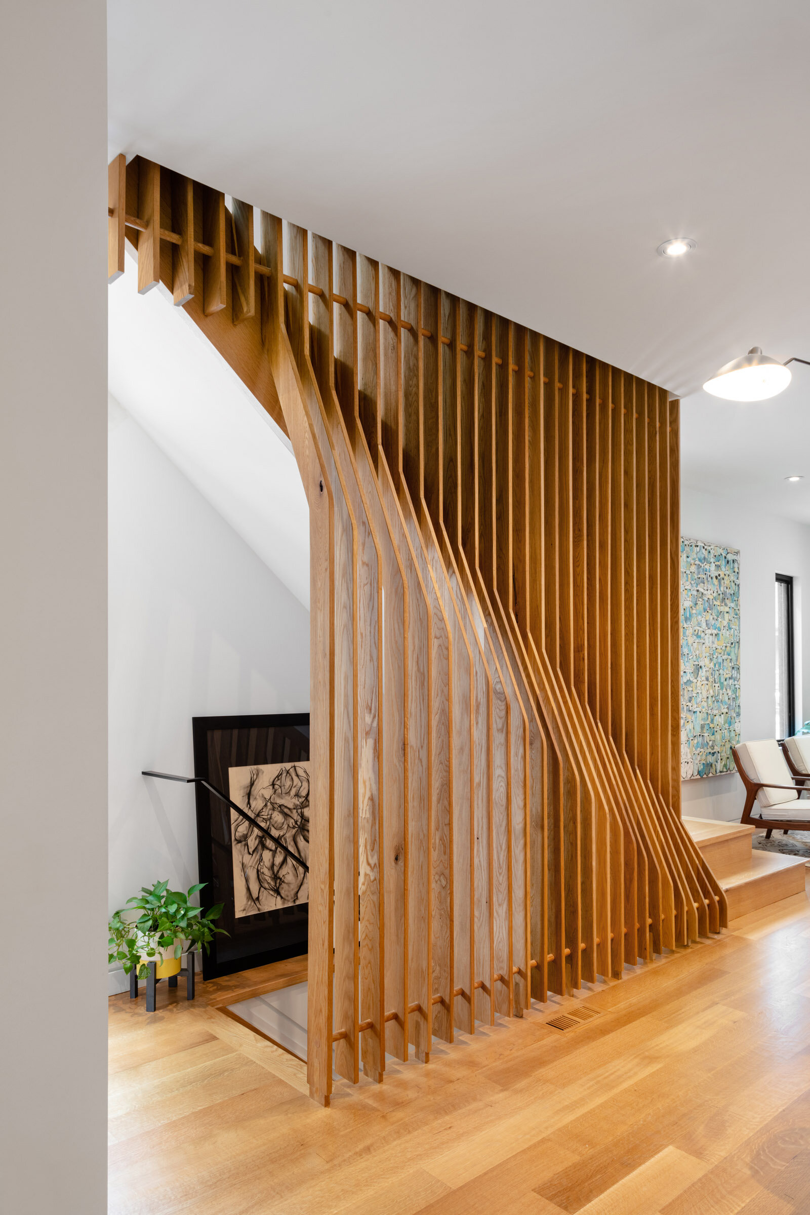 Oak Slat Wall — Studio Markanda