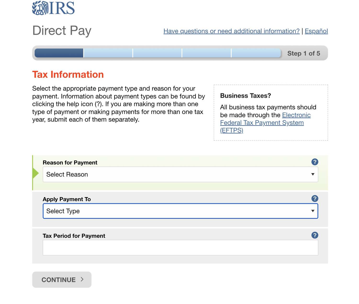 How do I make a payment WITHOUT an IRS.gov account? — Charitax