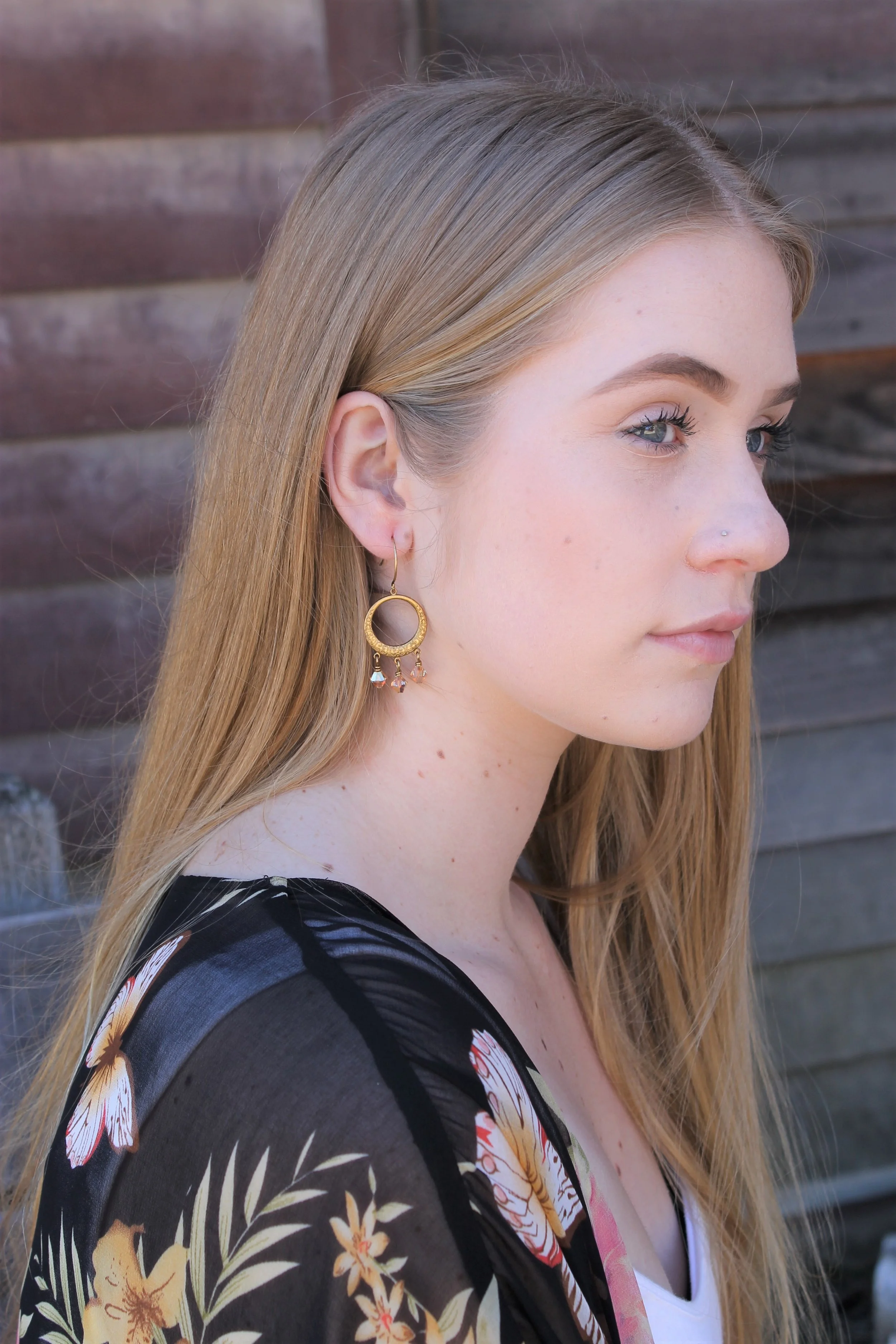 Our Boho Hoops — Cassara Blue