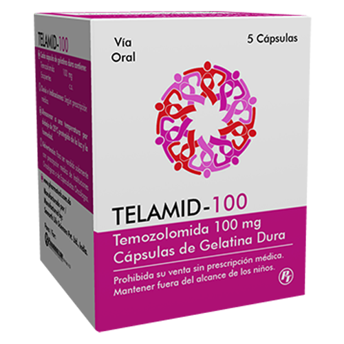 TELAMID-100 (Temozolamida) Cápsulas — Pharmatech República Dominicana