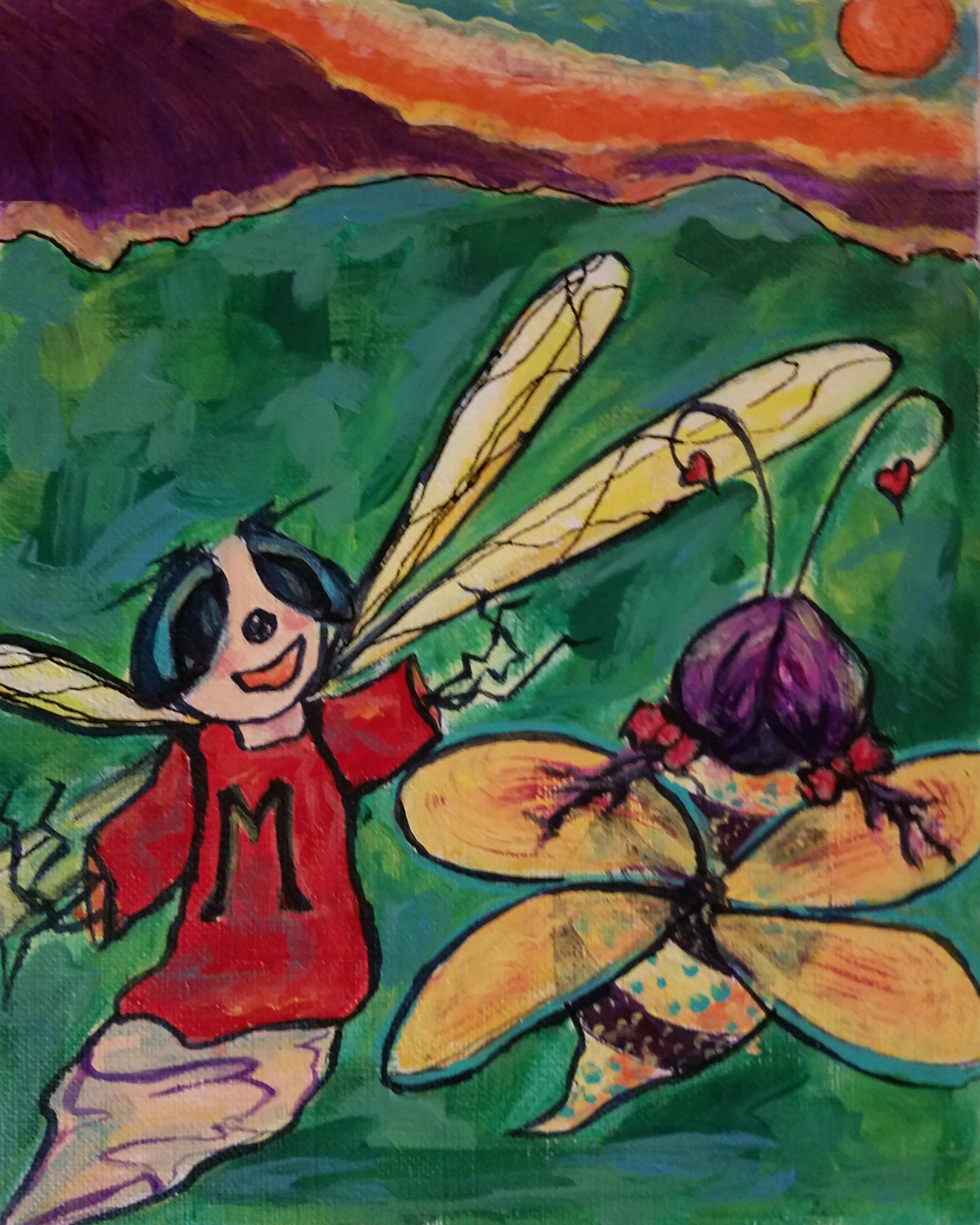 Magnus the Dragonfly Song — Christine Renee Art