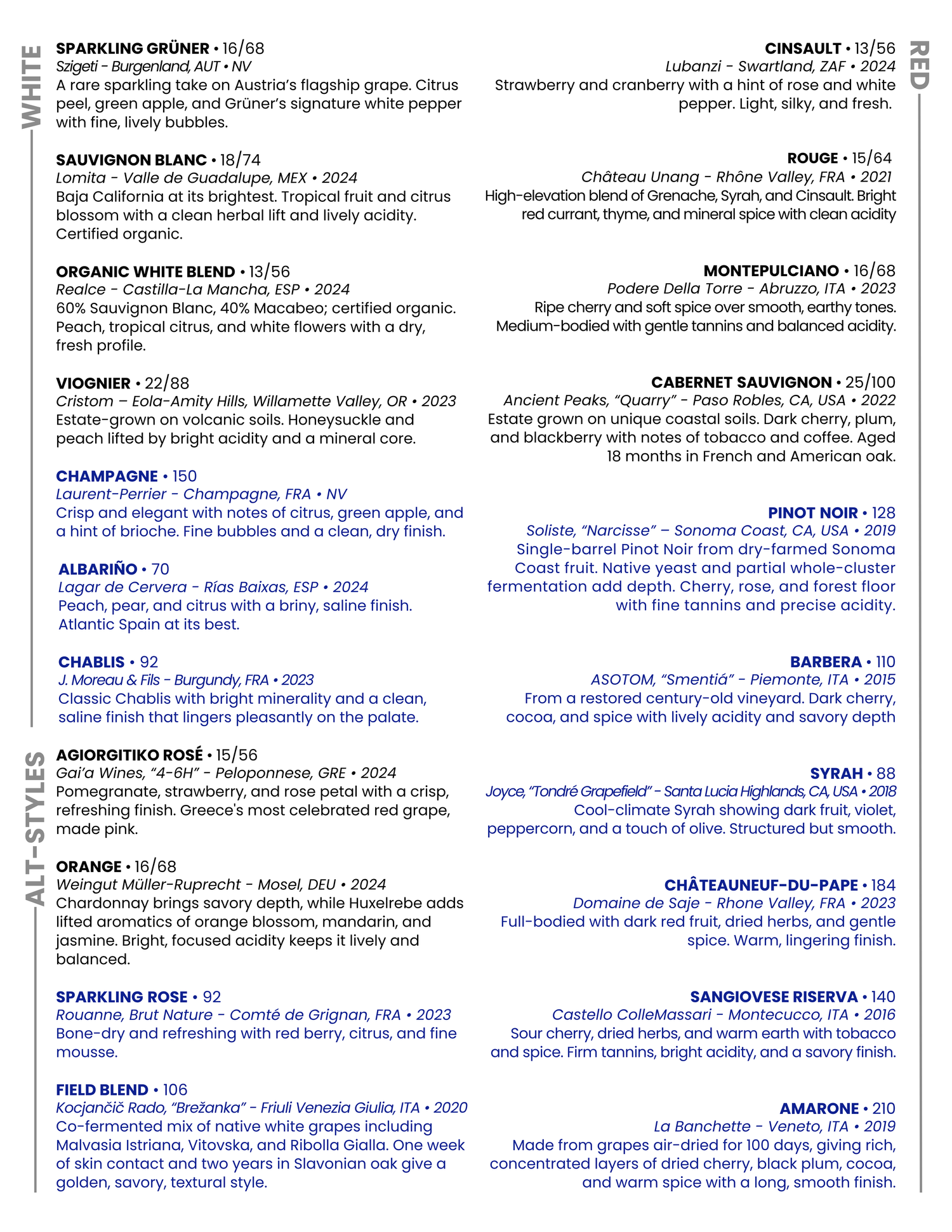 Menus — Preserve