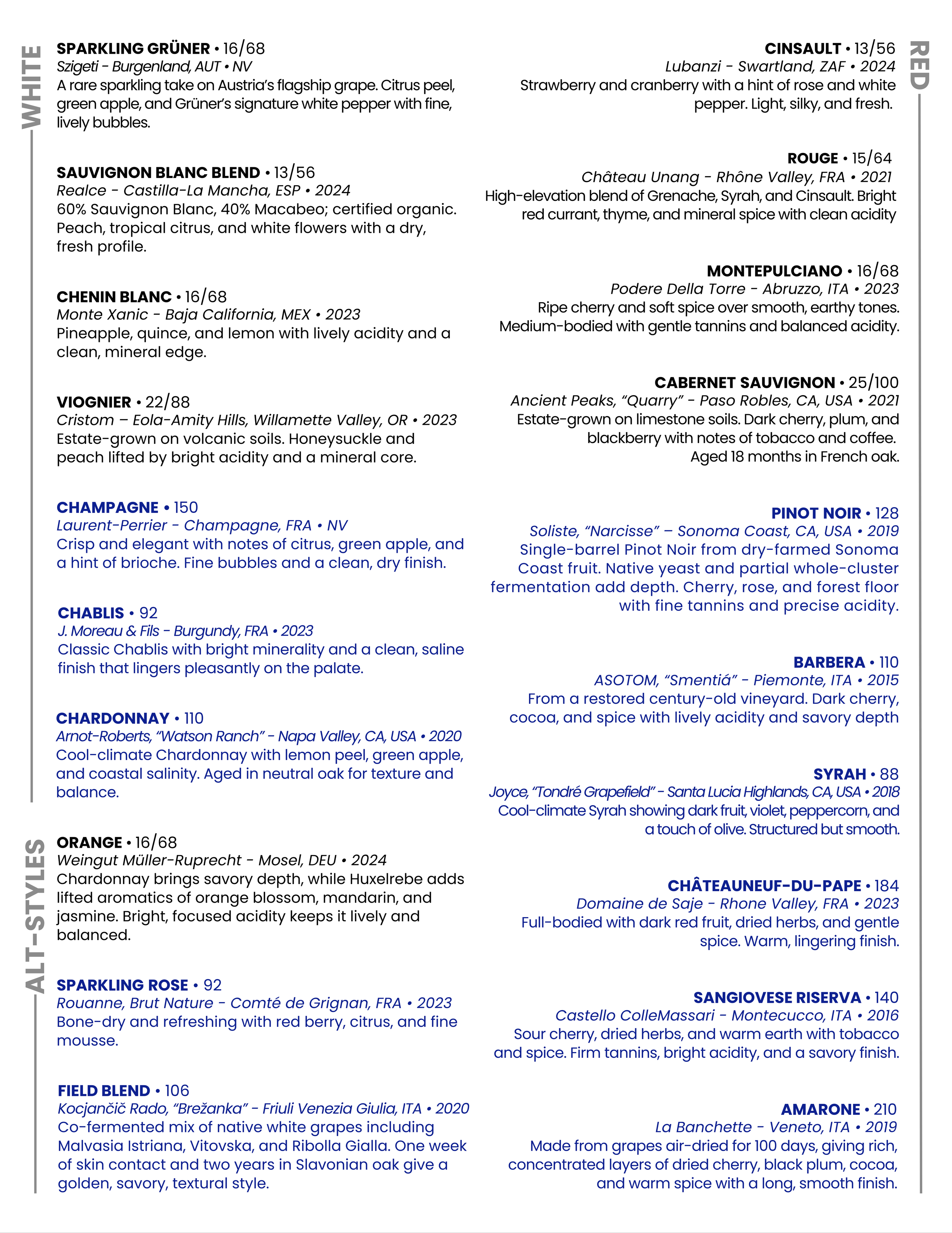 Menus — Preserve